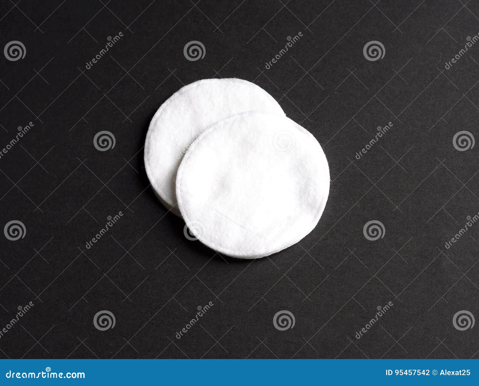 Cotton disc stock photo. Image of white, closeup, cotton - 95457542