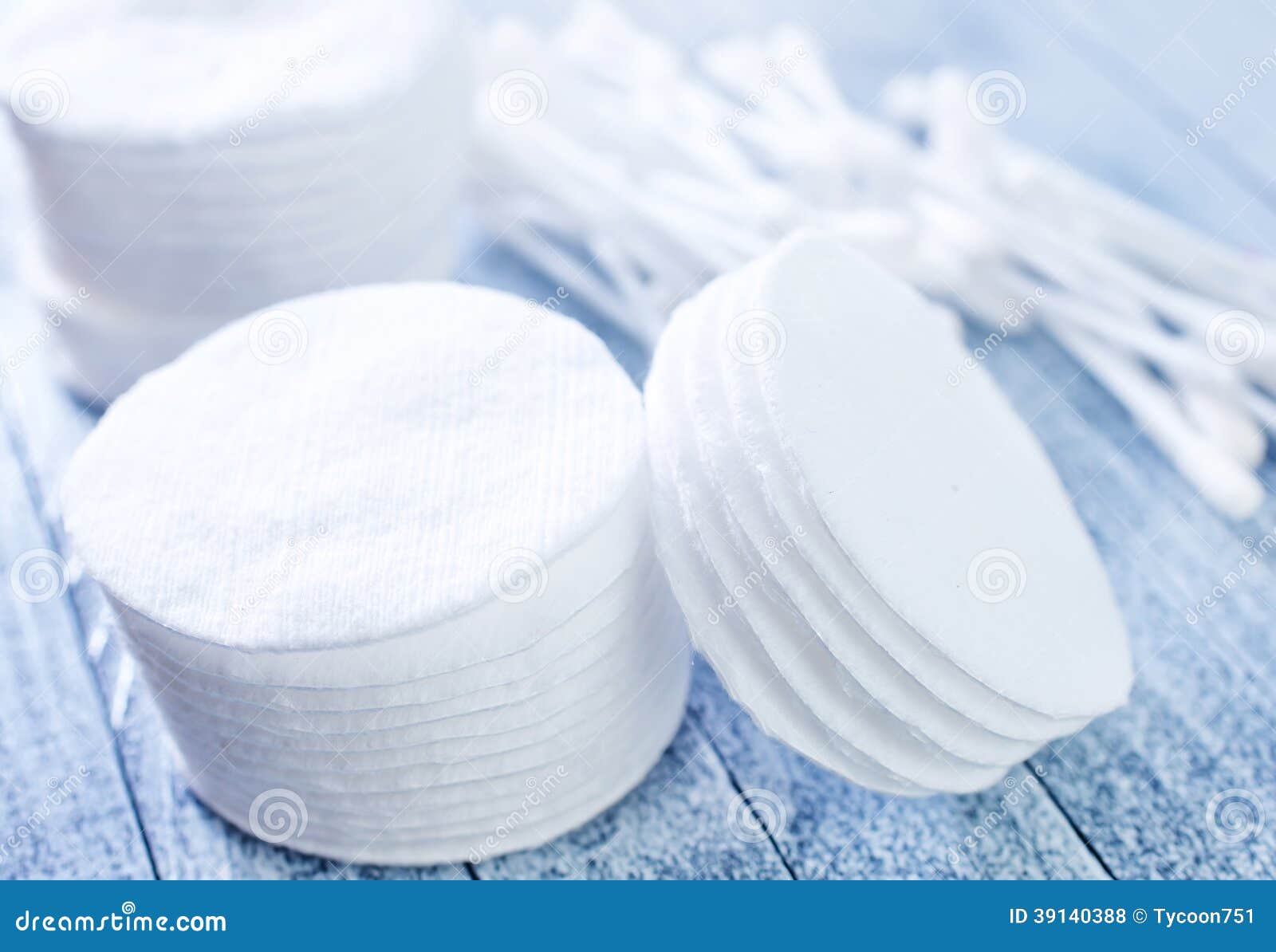 Cotton disks stock photo. Image of circle, macro, care - 39140388