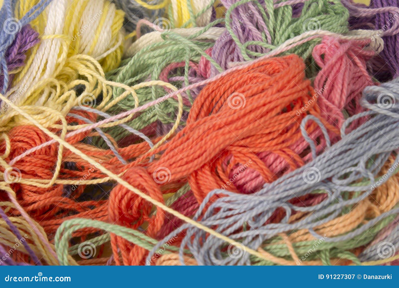 Cotton Embroidery Thread Background Stock Image - Image of pastel ...