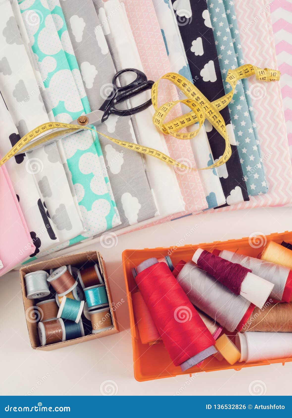 Cotton Fabric Material Background Stock Photo - Image of closeup ...