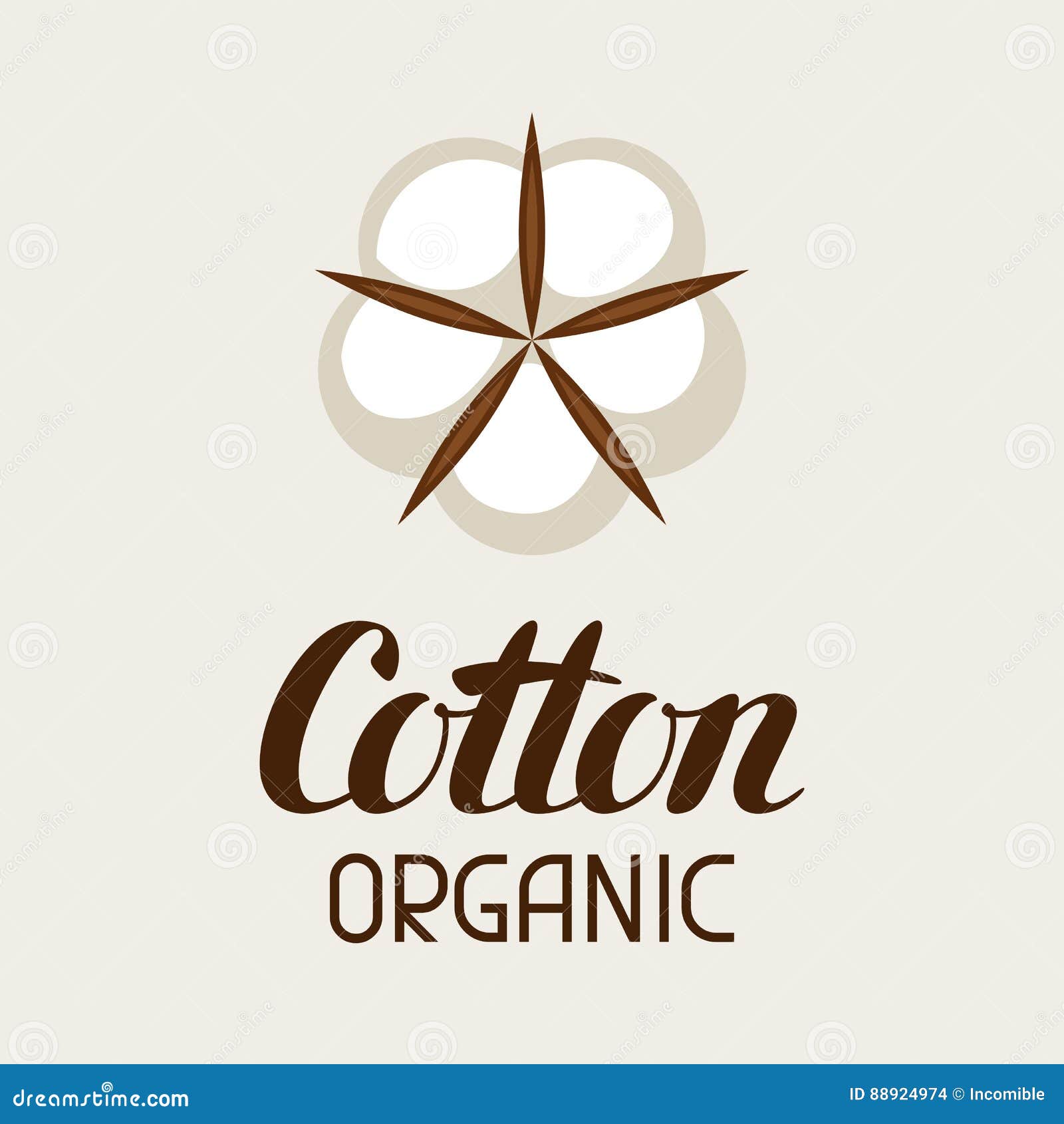 Cotton Label. Emblem for Clothing and Production Stock Vector ...