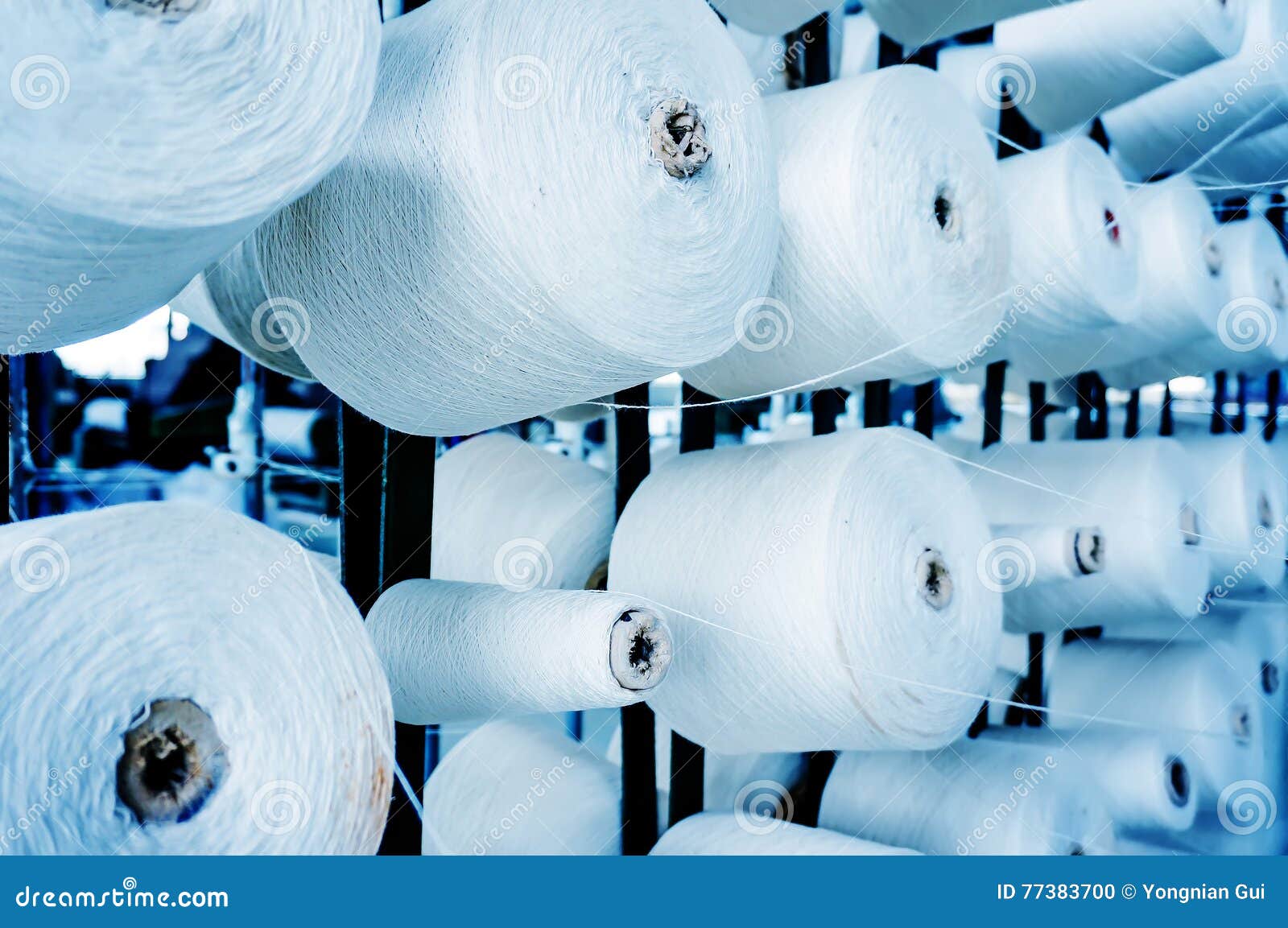 Cotton mill stock photo. Image of machine, cord, cotton - 77383700