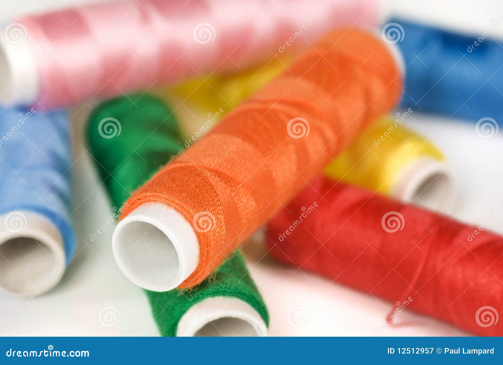 Cotton reels stock image. Image of threaded, reel, repair - 12512957