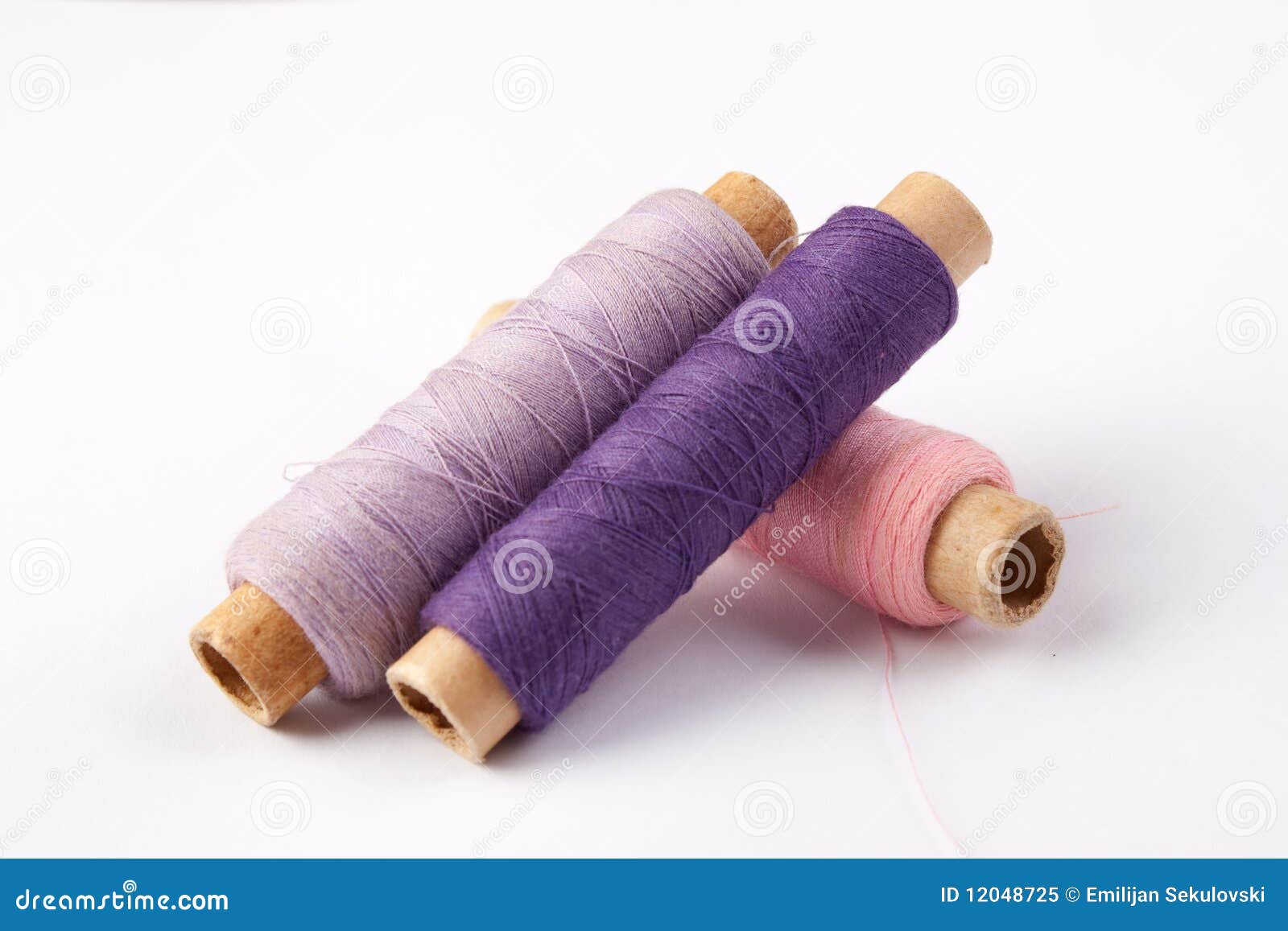 Cotton spools stock image. Image of fabric, object, craft - 12048725