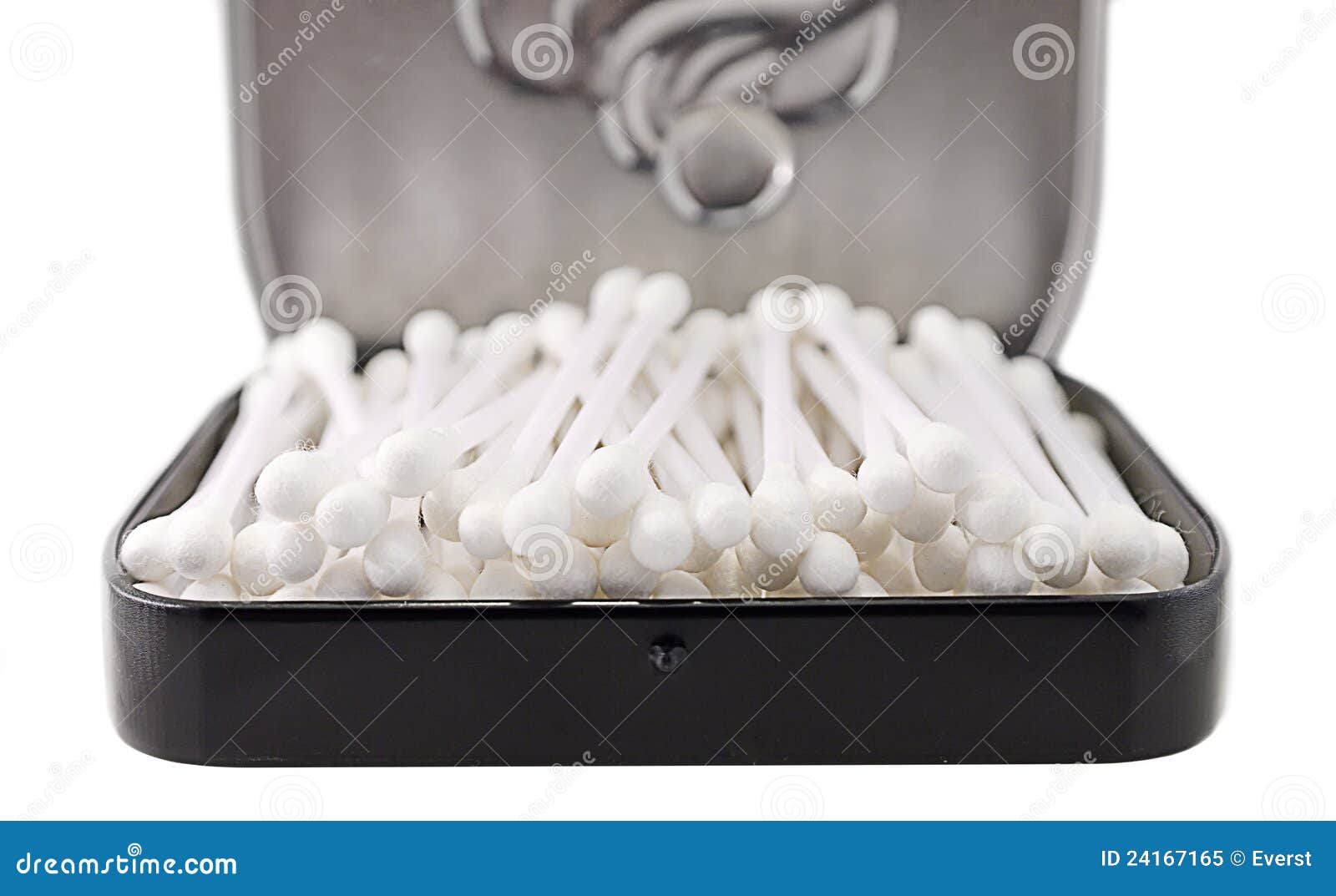 Cotton sticks hygiene stock image. Image of female, earbud - 24167165