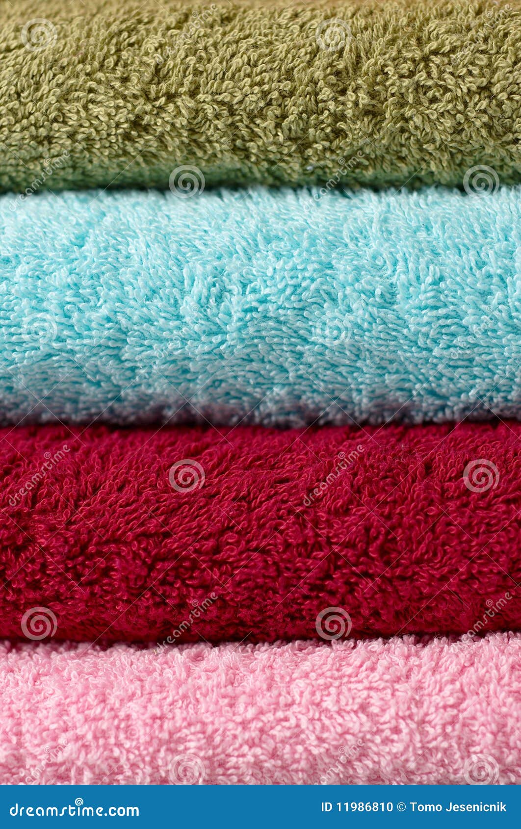 Cotton towels stock photo. Image of texture, hygiene - 11986810