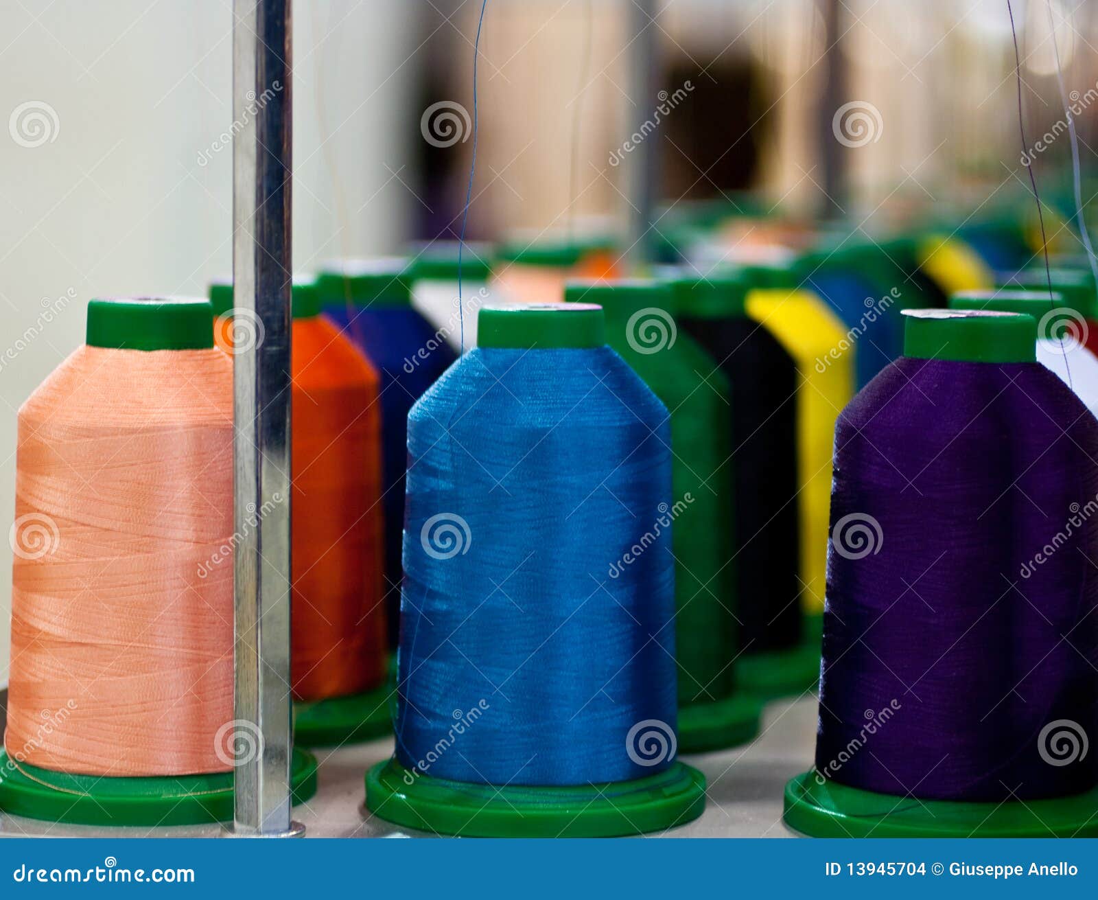 Cotton yarn stock photo. Image of background, sewing - 13945704