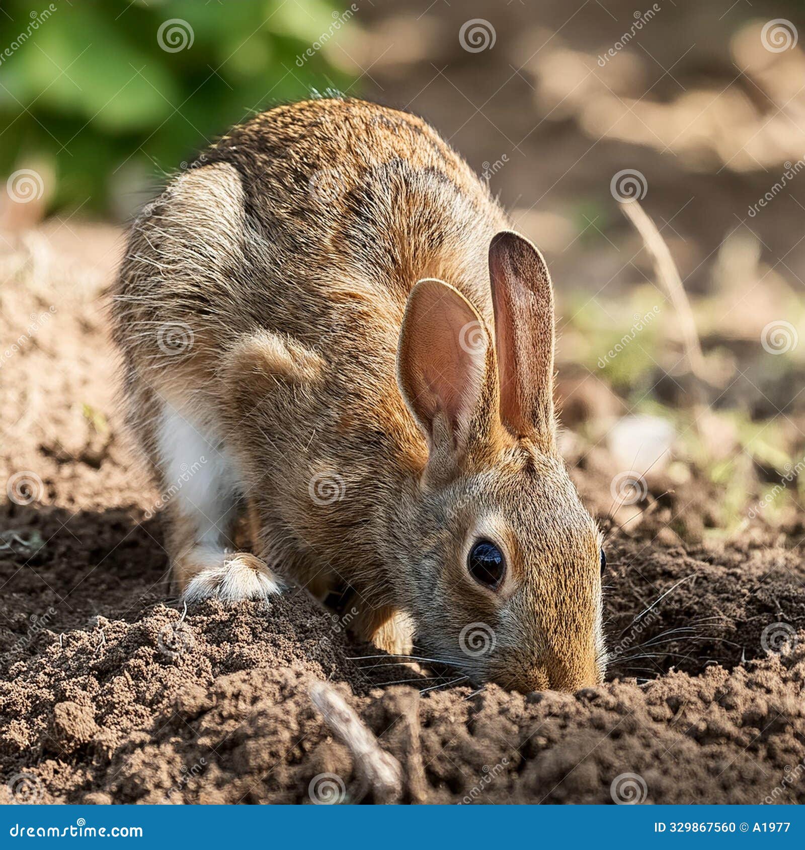 Cottontail Rabbit, AI Generated Royalty-Free Stock Photo ...