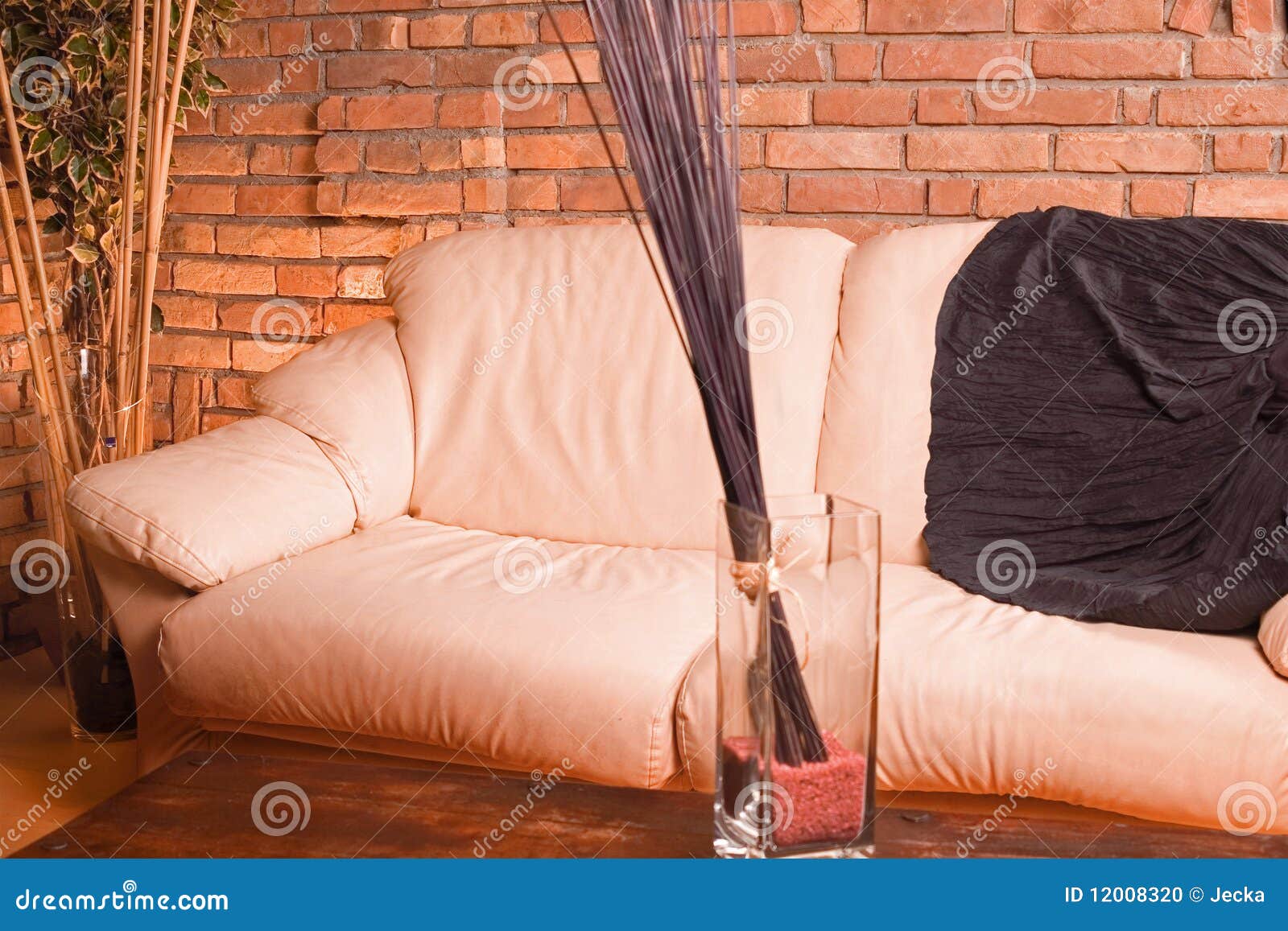 Couch stock photo. Image of chair, wall, interior, couch - 12008320