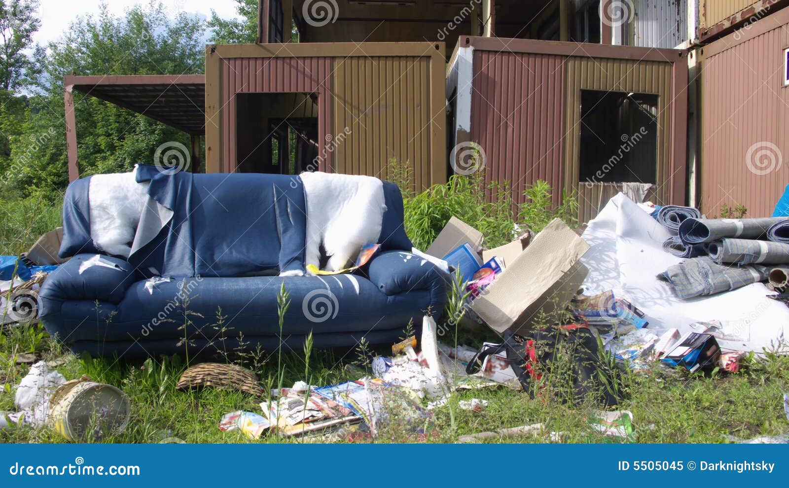 Couch and Destroyed Home stock image. Image of destruction - 5505045