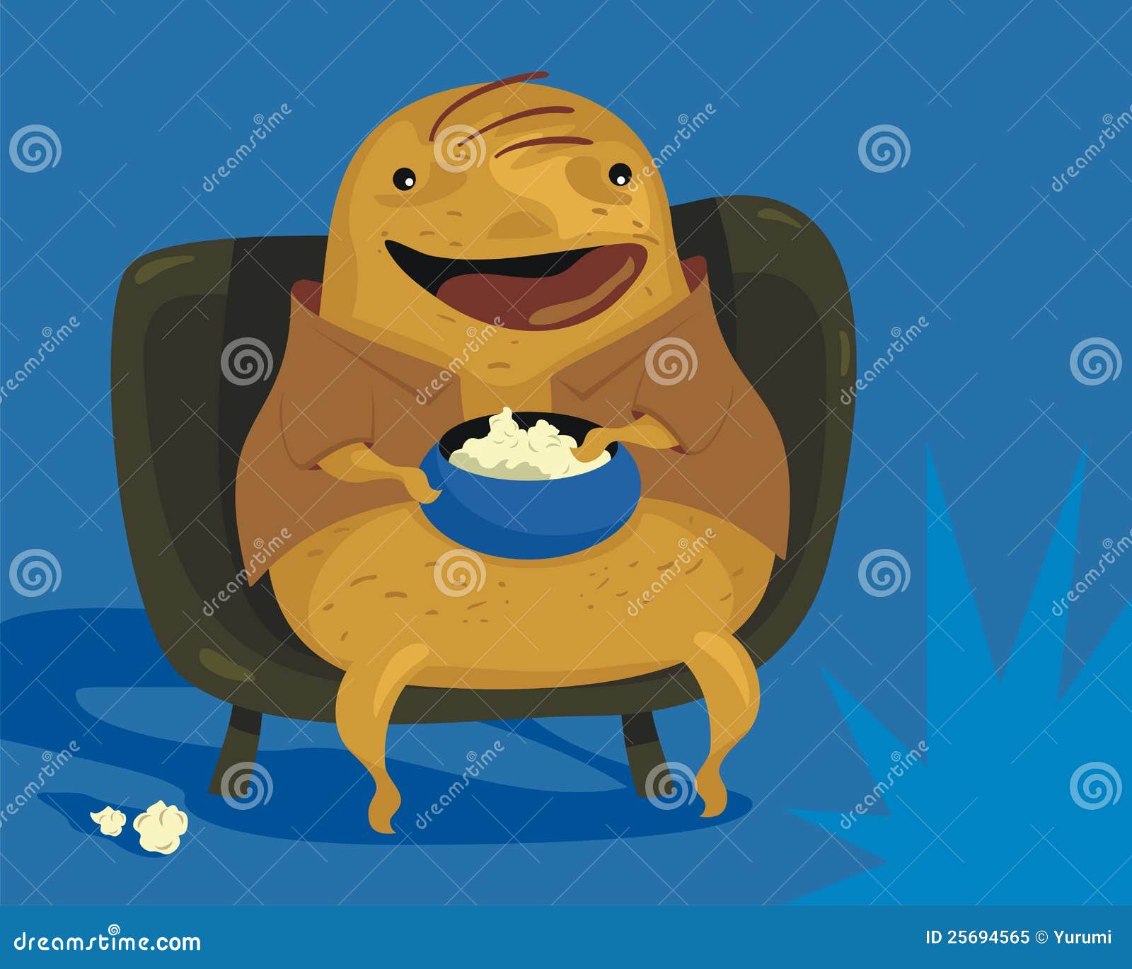 Free Clipart Couch Potato