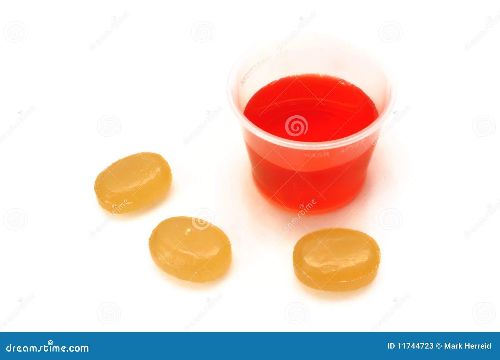 Cough Syrup and Throat Lozenges Stock Image - Image of medicine ...