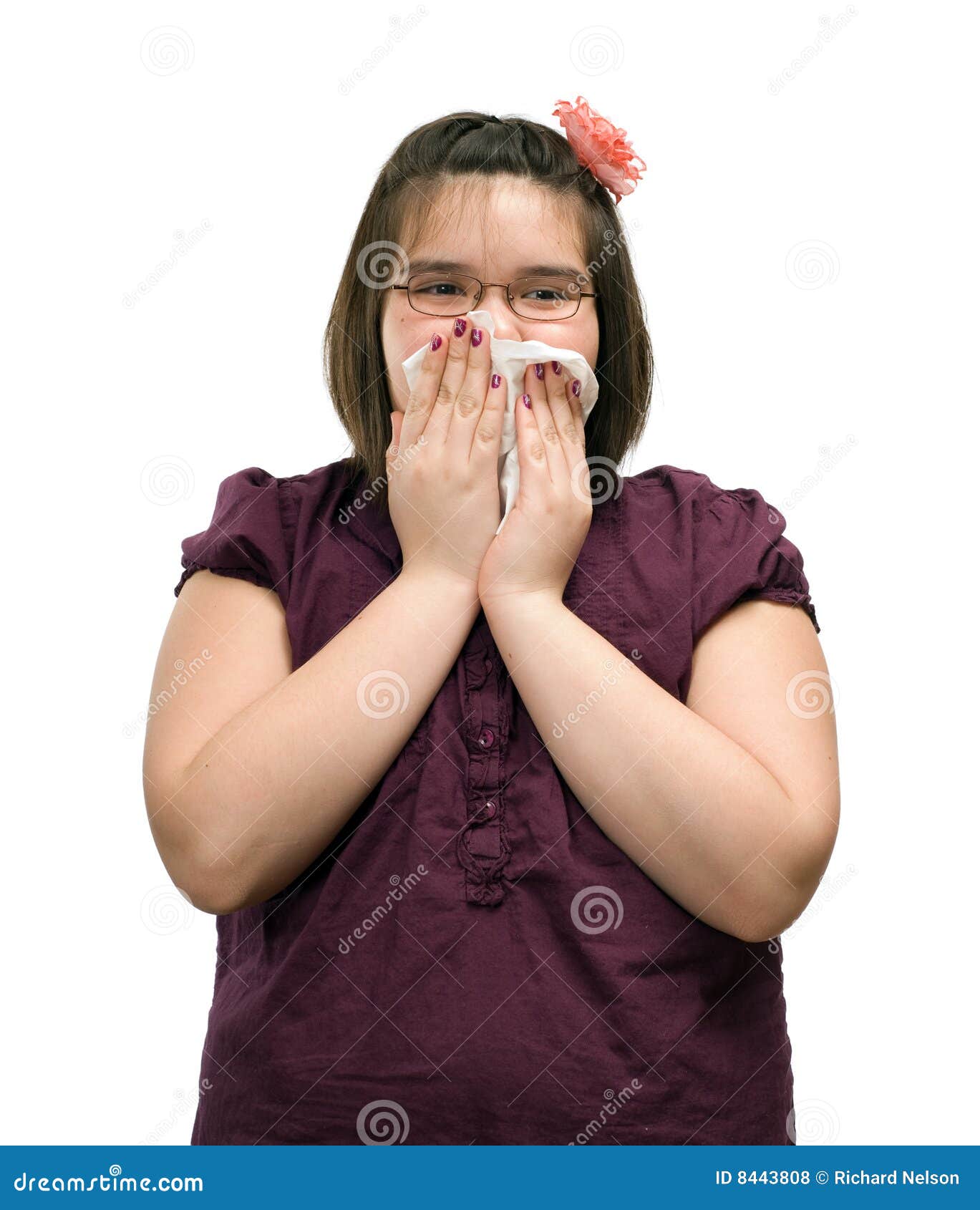 Coughing Child stock photo. Image of runny, cold, prevention - 8443808