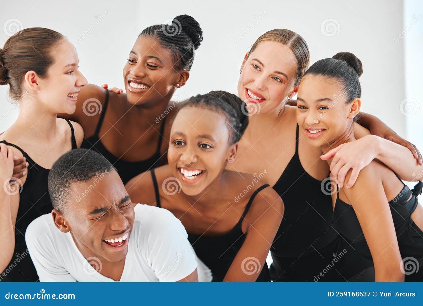 We Couldnt Ask for a Better Ballet Class. a Group of Young Ballet ...