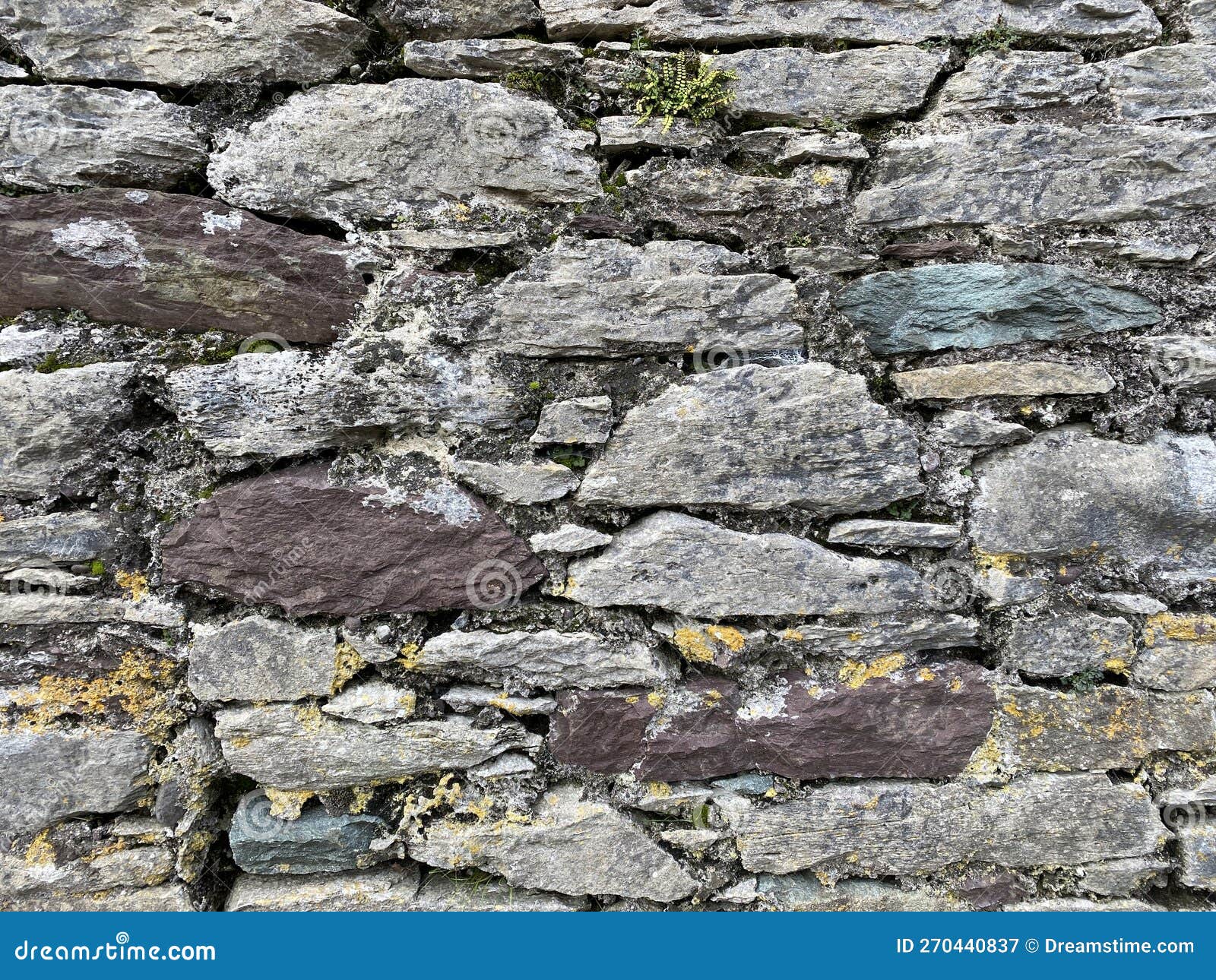 Couleurs Et Textures D'un Mur En Pierre Image stock - Image du roche ...