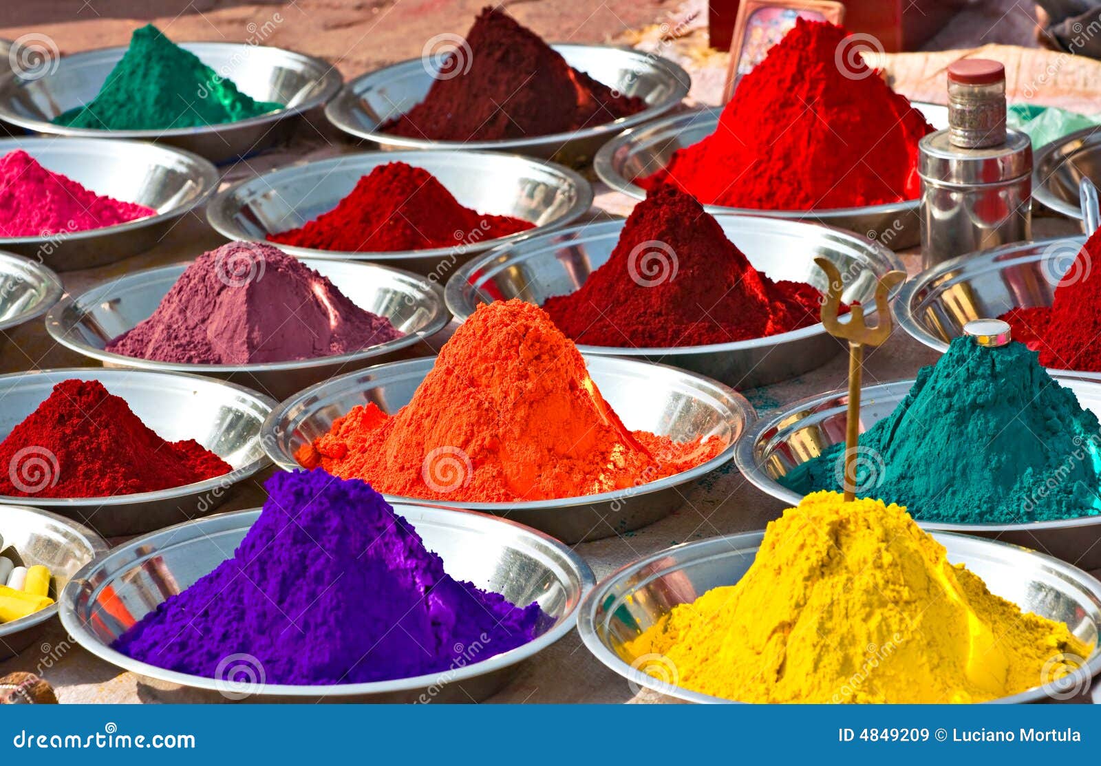 Couleurs, Inde. image stock. Image du inde, couleurs, hindouisme - 4849209