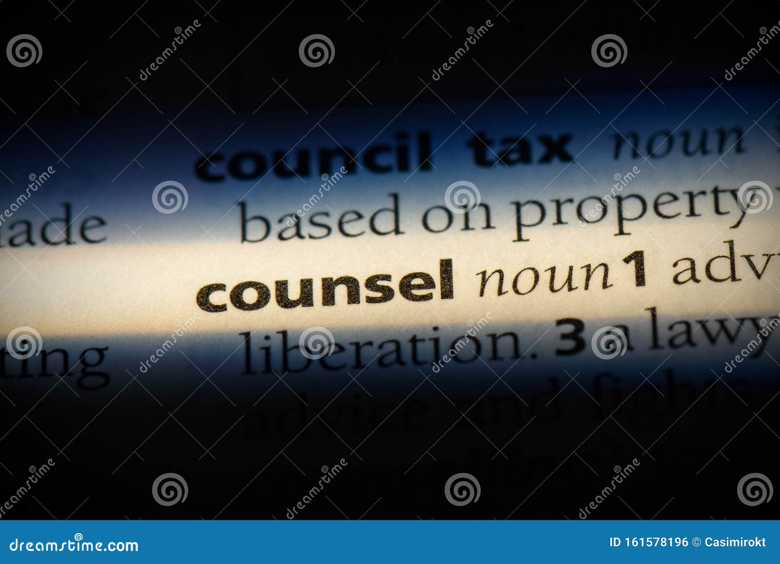 Councel stock photo. Image of book, councel, dictionary - 161578196