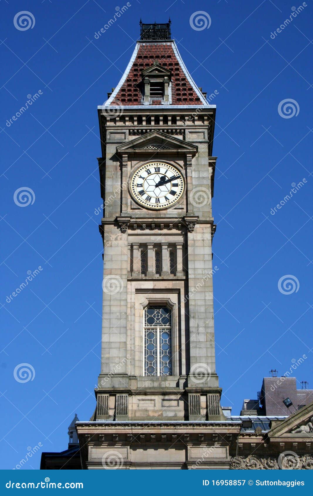 Council House Clock Tower, Birmingham Stock Image - Image of statue ...