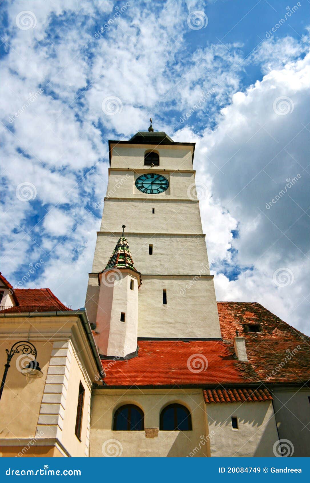 The Council Tower in Sibiu stock image. Image of sibiu - 20084749