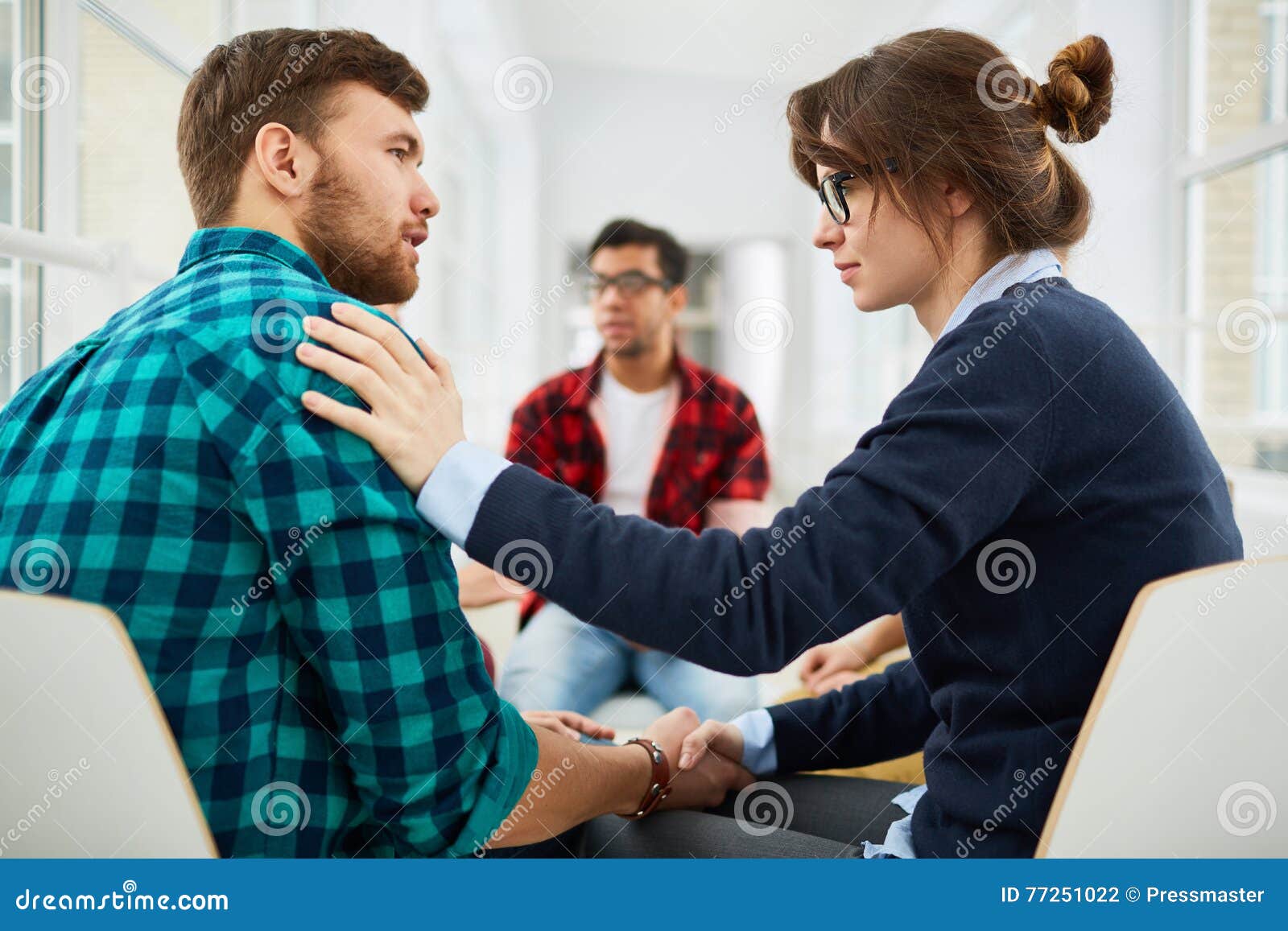 Counsel of students stock photo. Image of education, psychotherapy ...