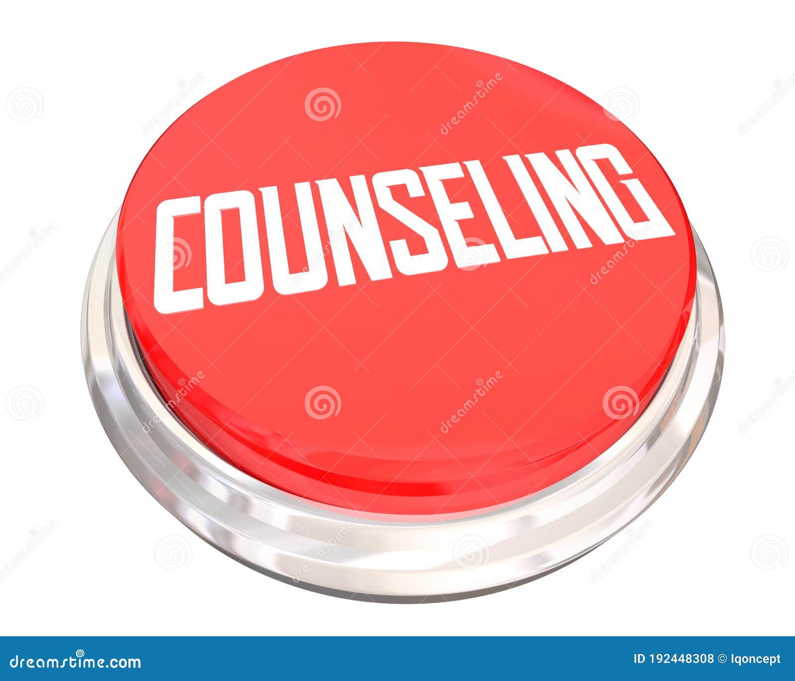 Counseling Button Therapy Help Get Better through Psychiatry 3d ...