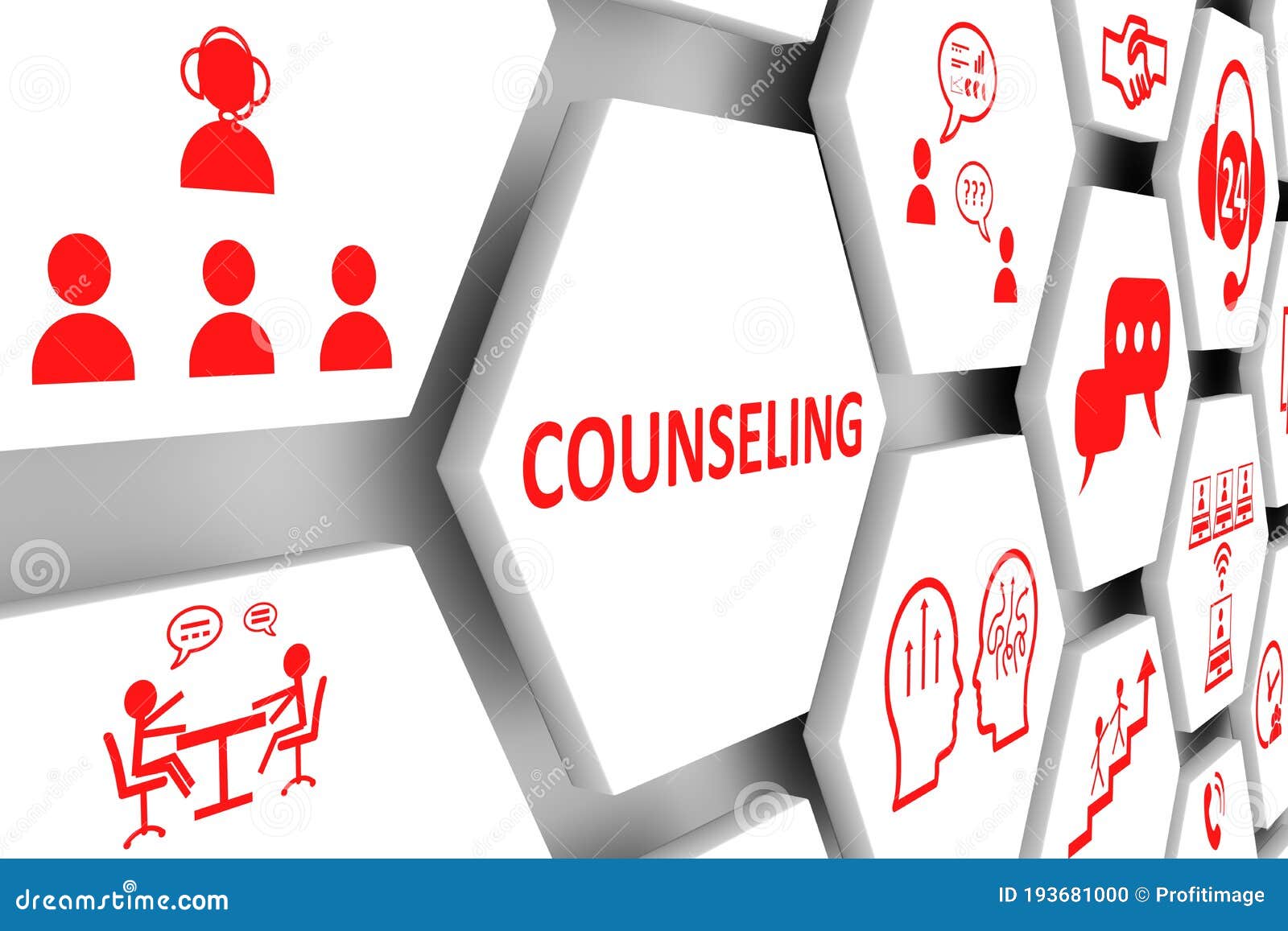 Counseling Concept Vector Infographics | CartoonDealer.com #234757470