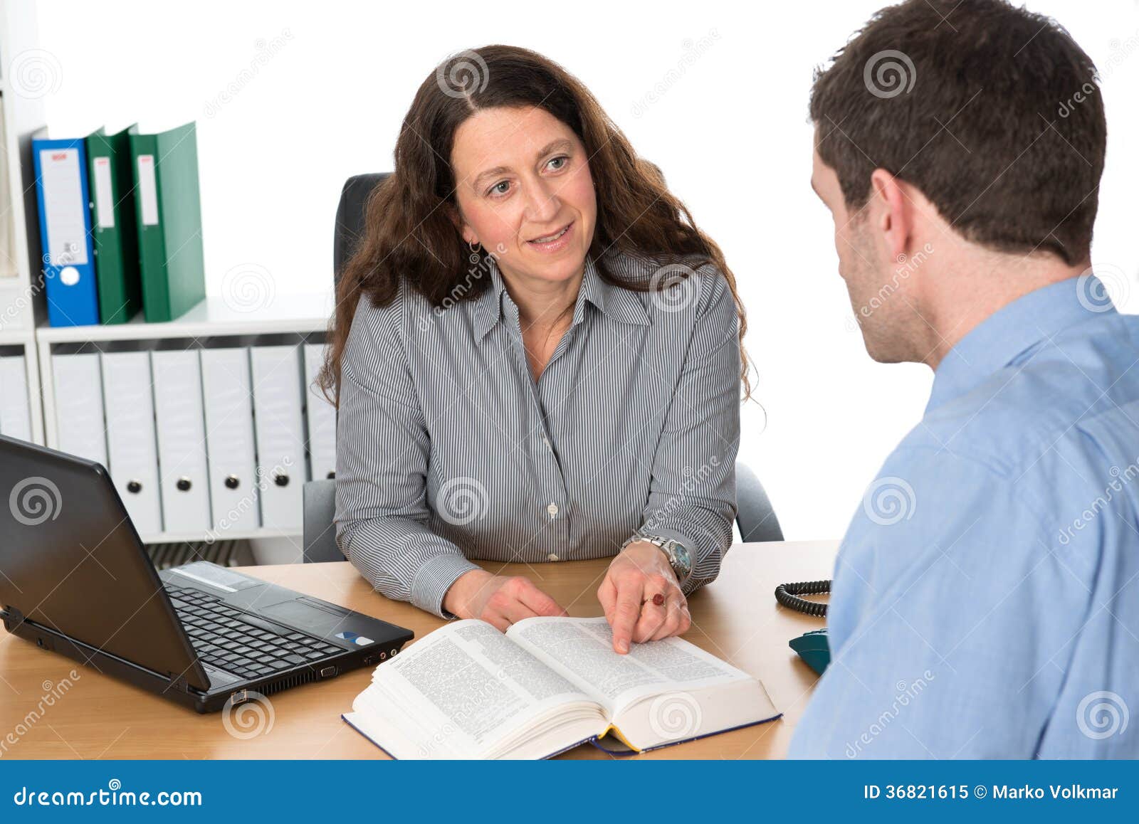 Counseling interview stock image. Image of clerical, adult - 36821615