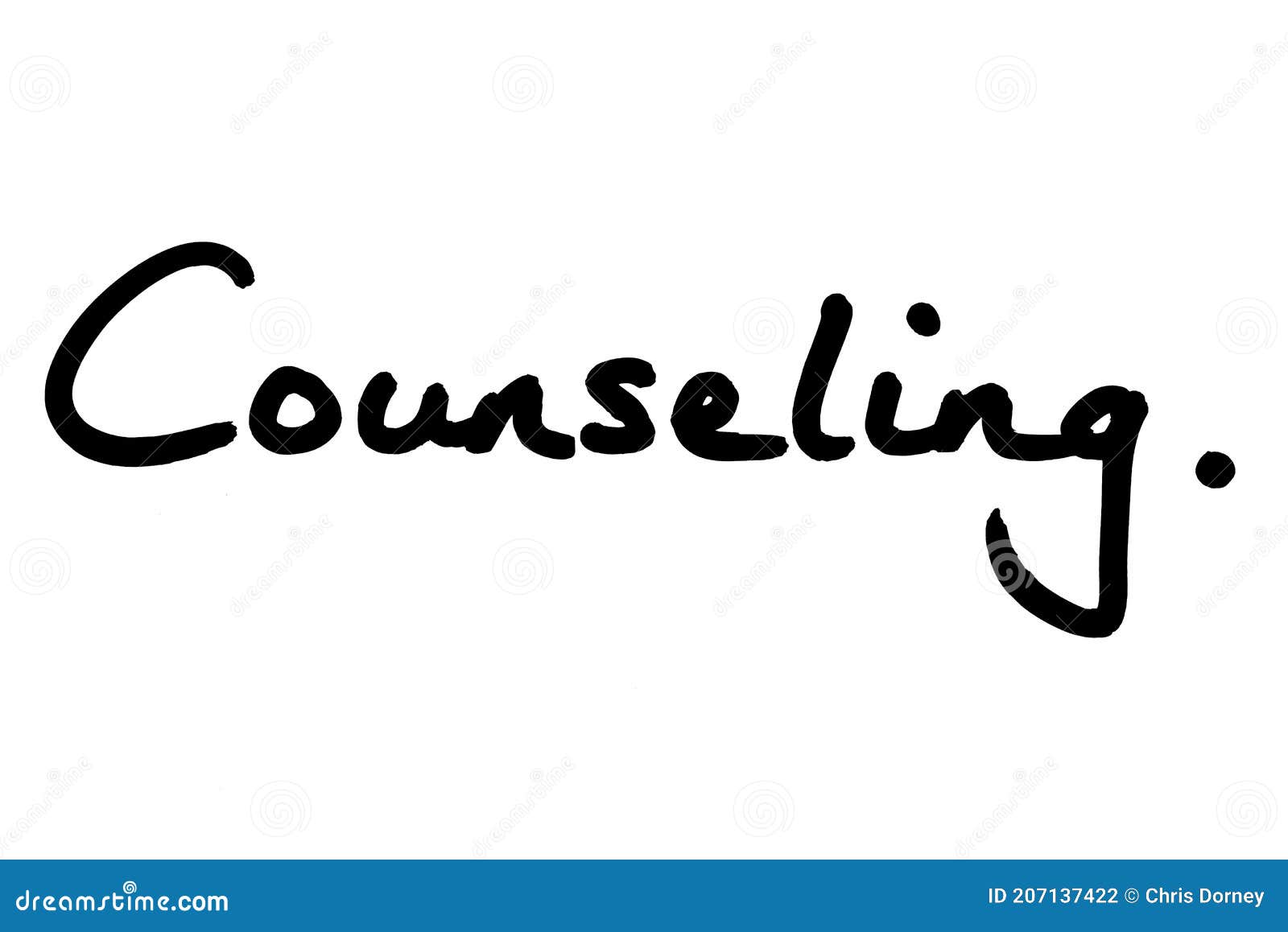 Counseling stock illustration. Illustration of header - 207137422