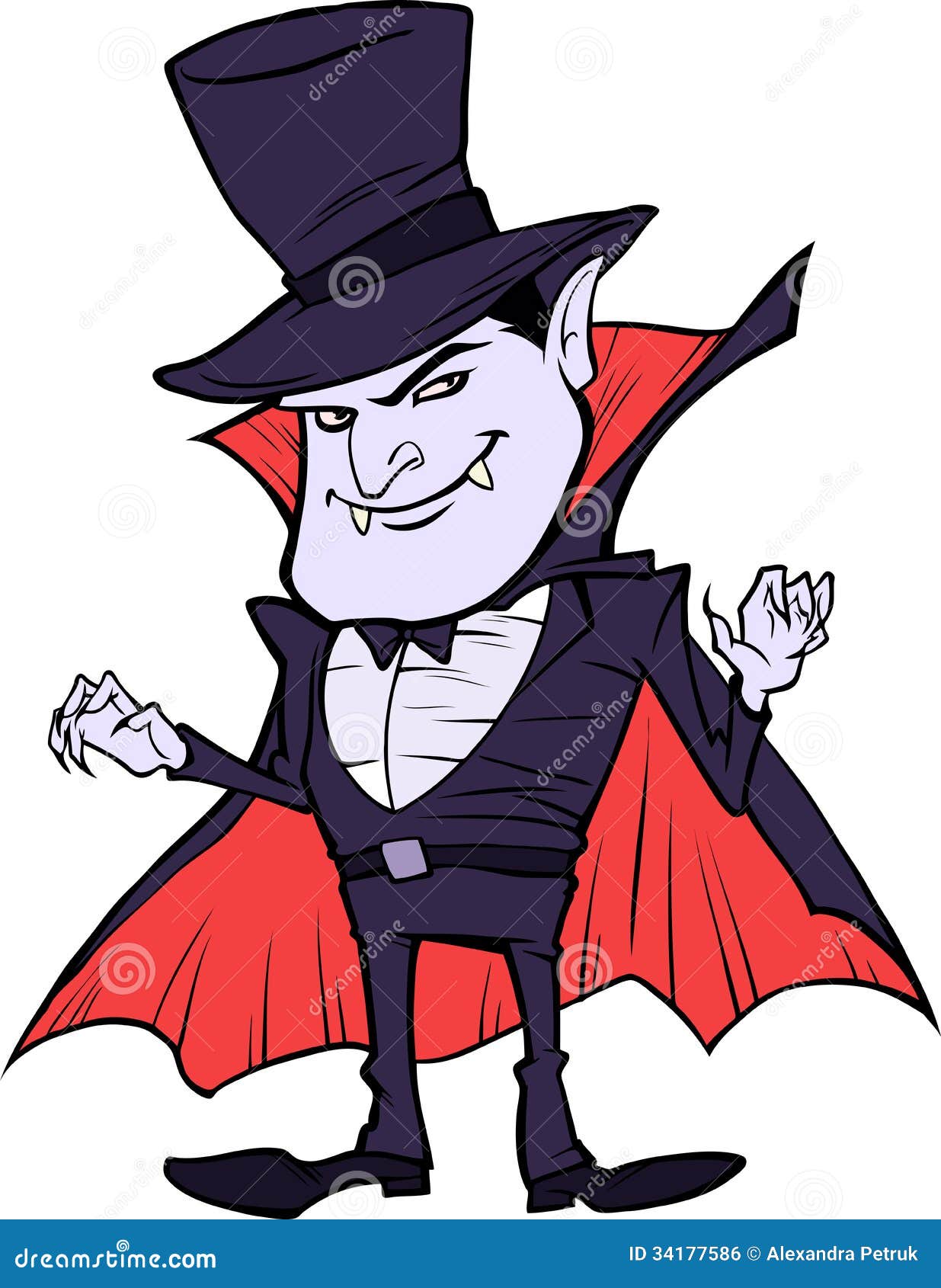 Count Dracula stock vector. Illustration of expression - 34177586