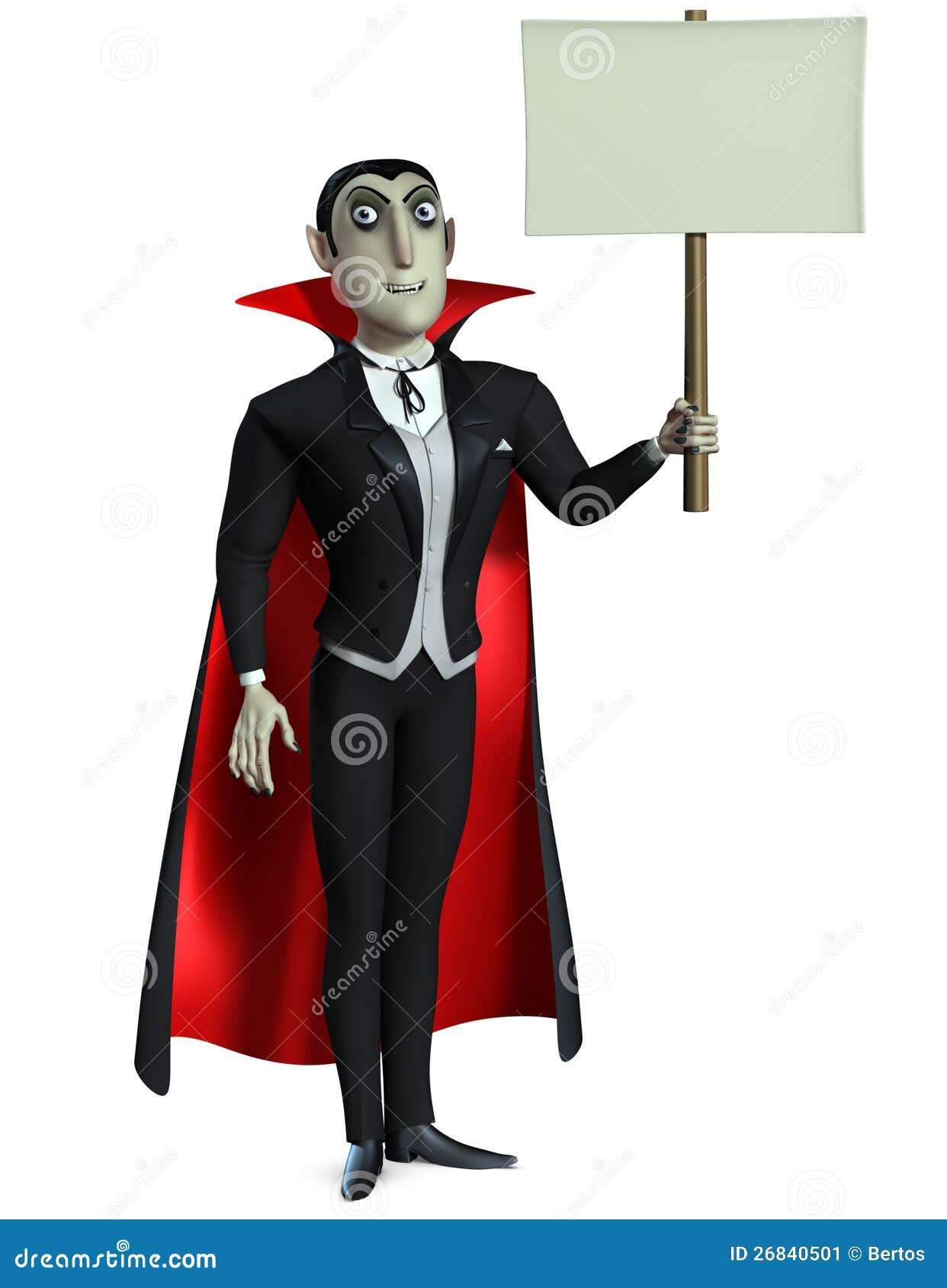Count Dracula Cartoon Vector | CartoonDealer.com #30383415