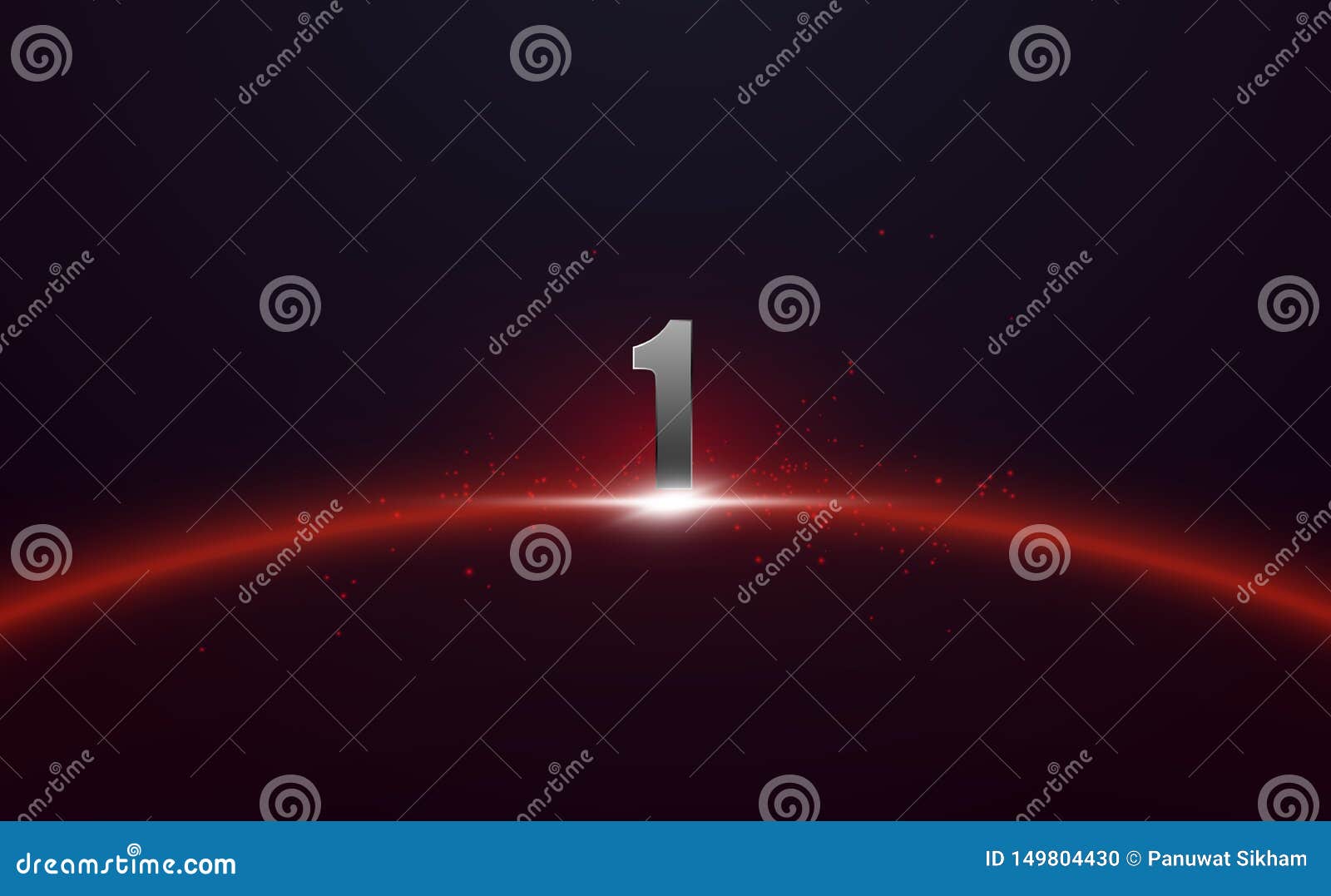 Countdown Animation. Ready for Race, Event, Party. Technological ...