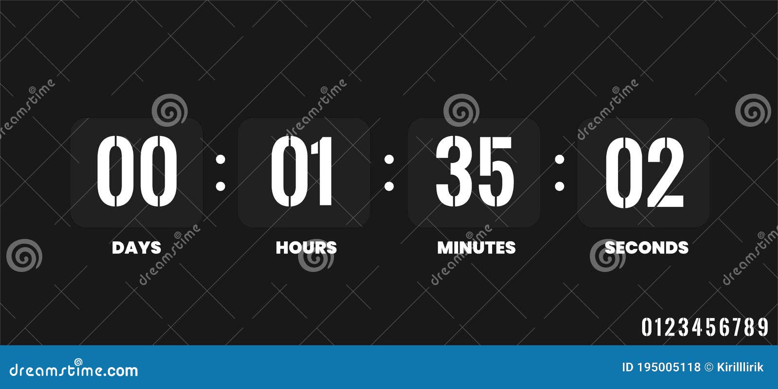 Countdown Clock Counter Timer Clocks Counts Day Digital Down Watch