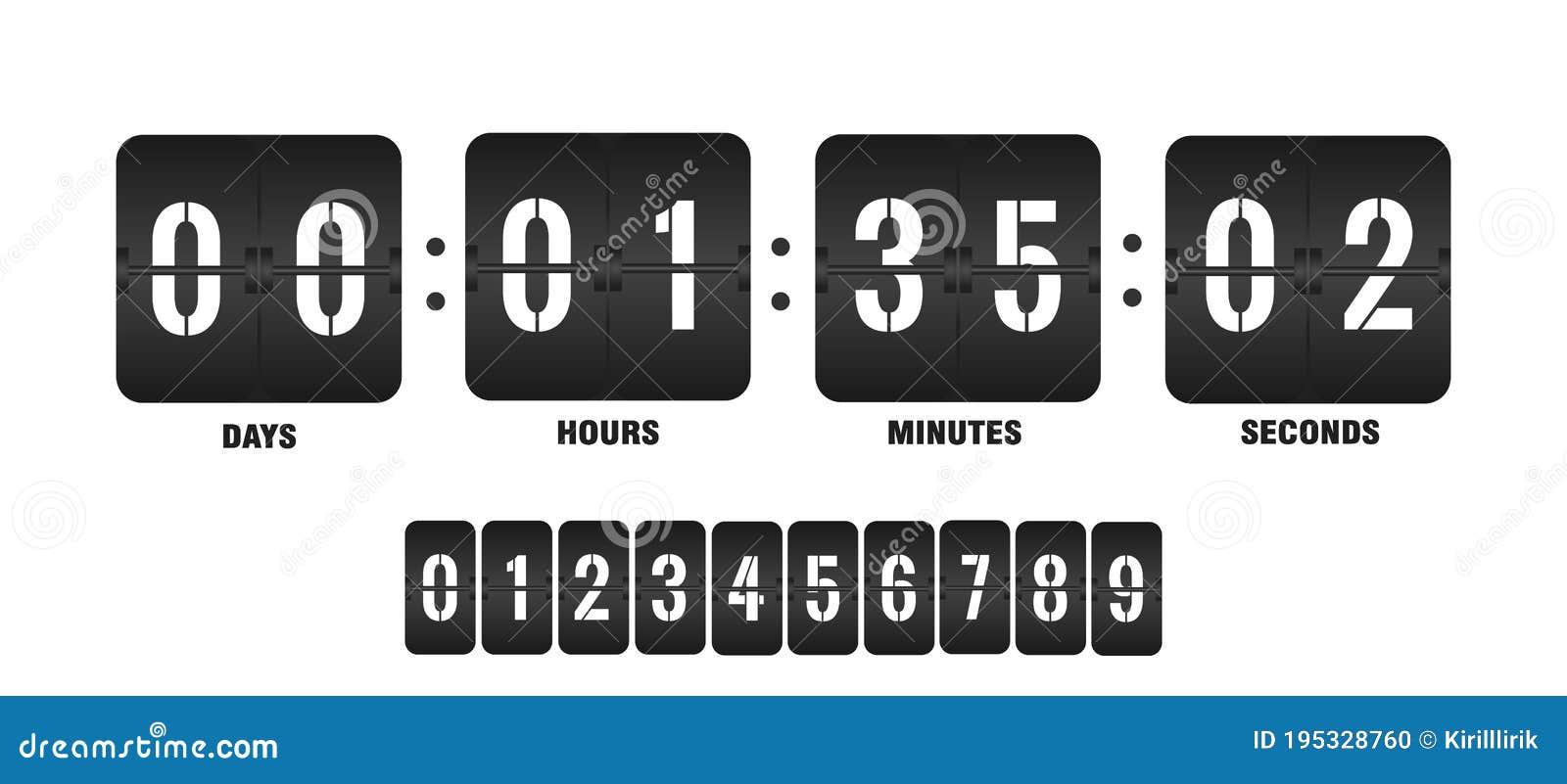 Countdown Clock Counter Timer Clocks Counts Day Digital Down Watch