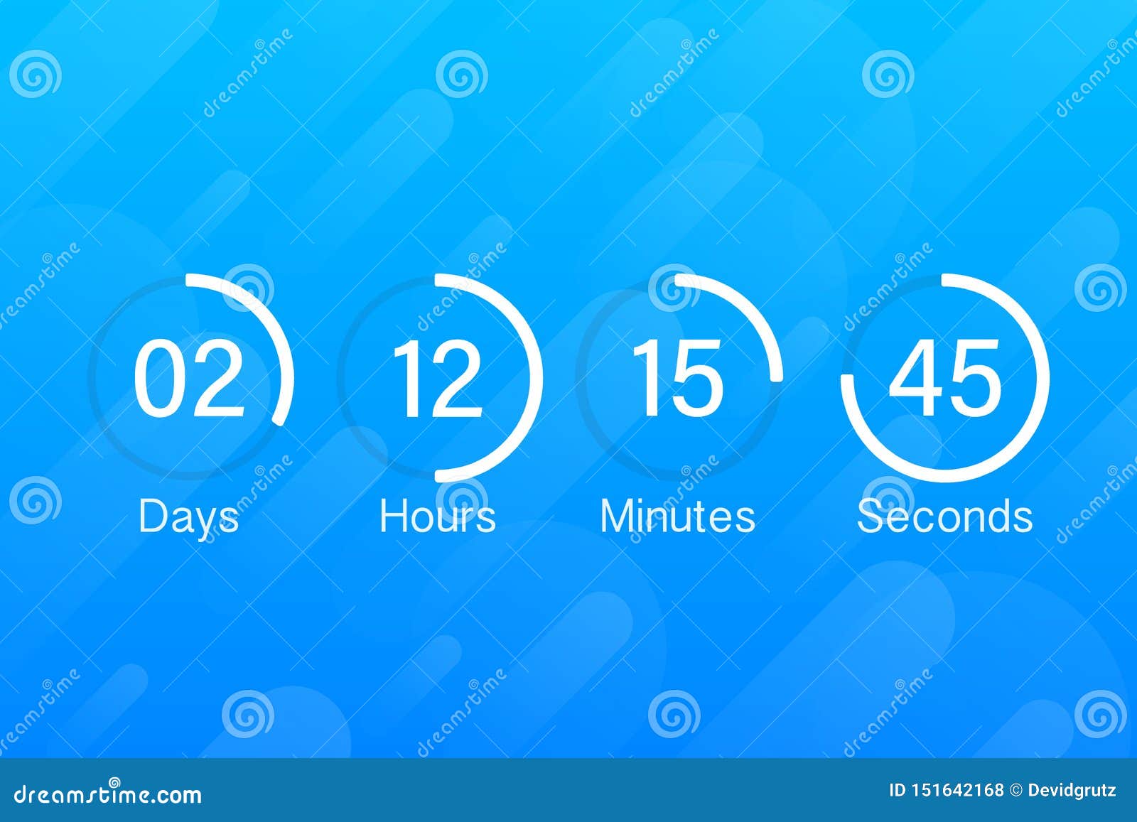Scoreboard Of Day Hour Minutes And Seconds Flipboard For Time