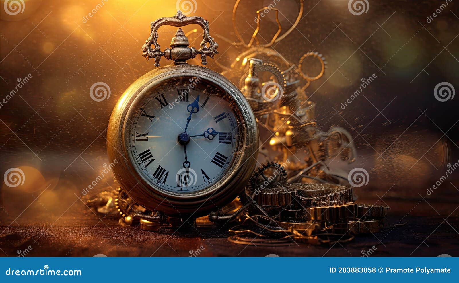 Clock Happy Monday. Vector Illustration. Stock Photography ...