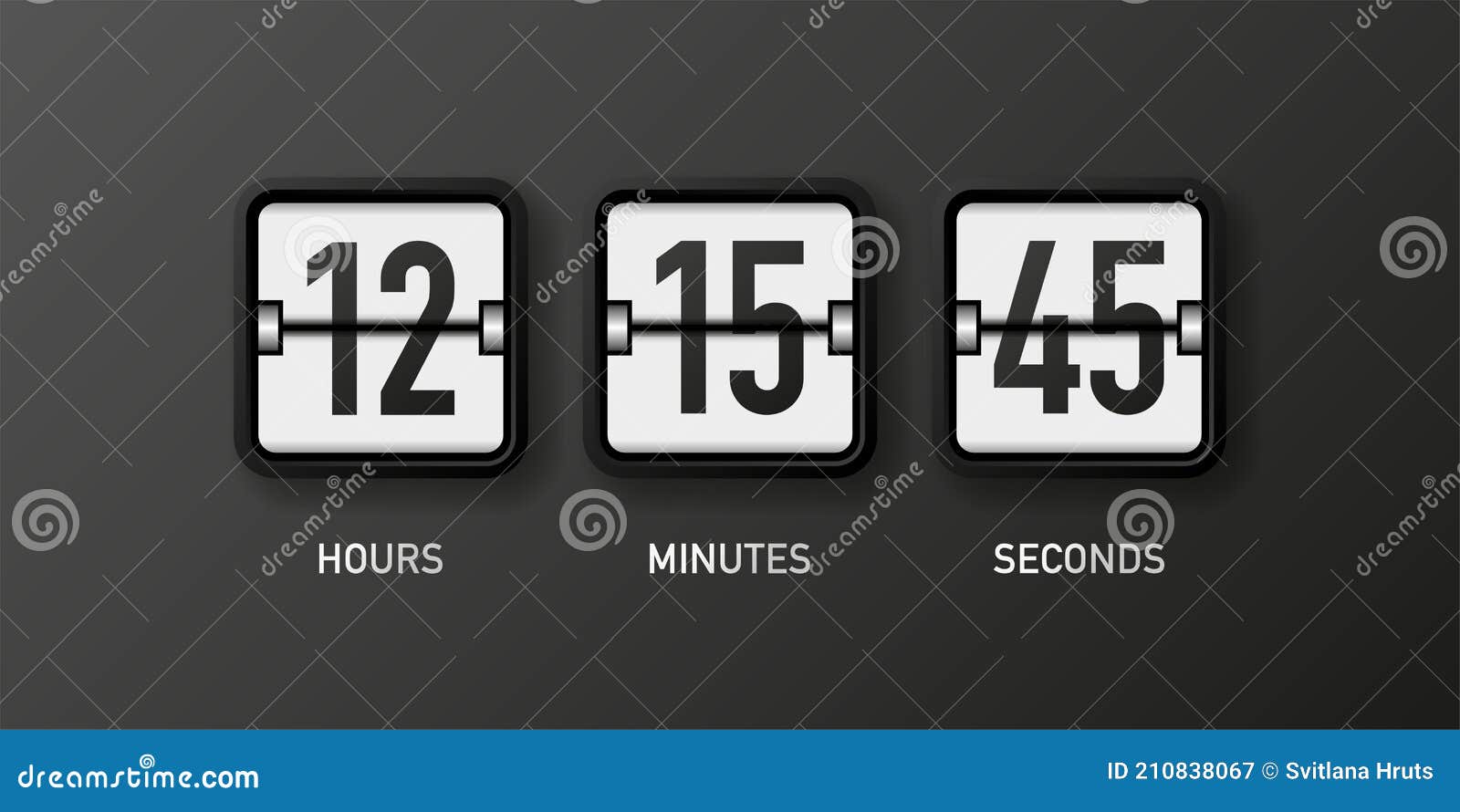 White Scoreboard Number Font. Analog Airport Board Countdown Timer ...