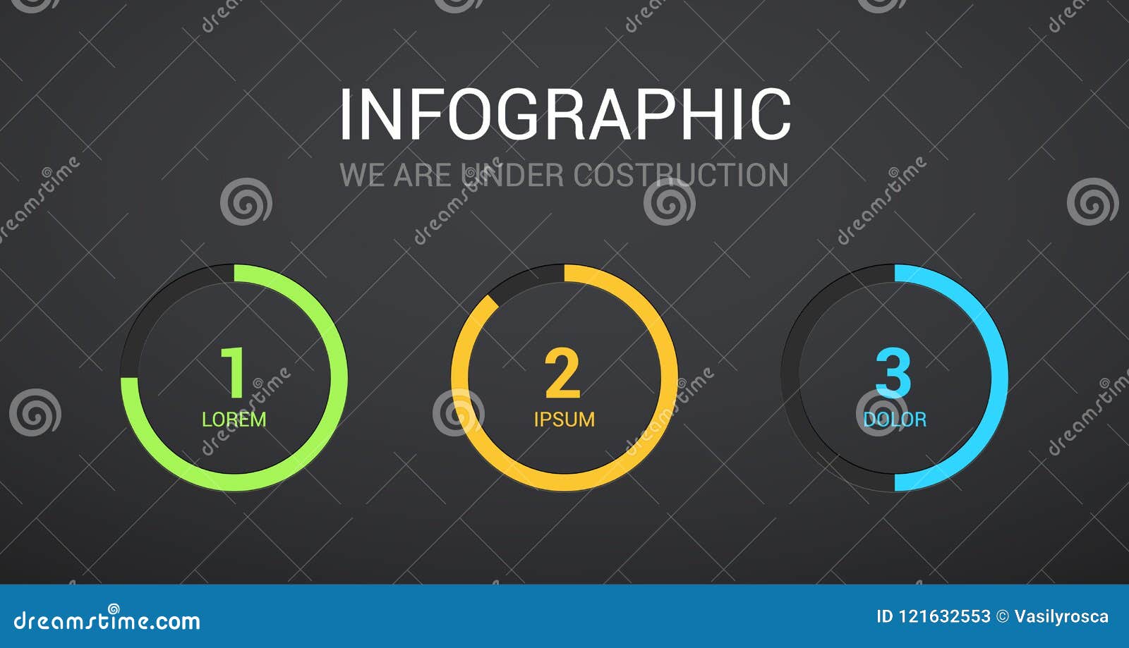 Countdown Coming Soon Digital Clock Timer. Vector Under Construction ...