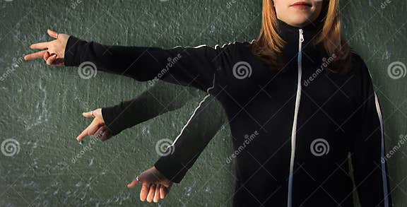 Countdown girl stock image. Image of count, caucasian - 3816879