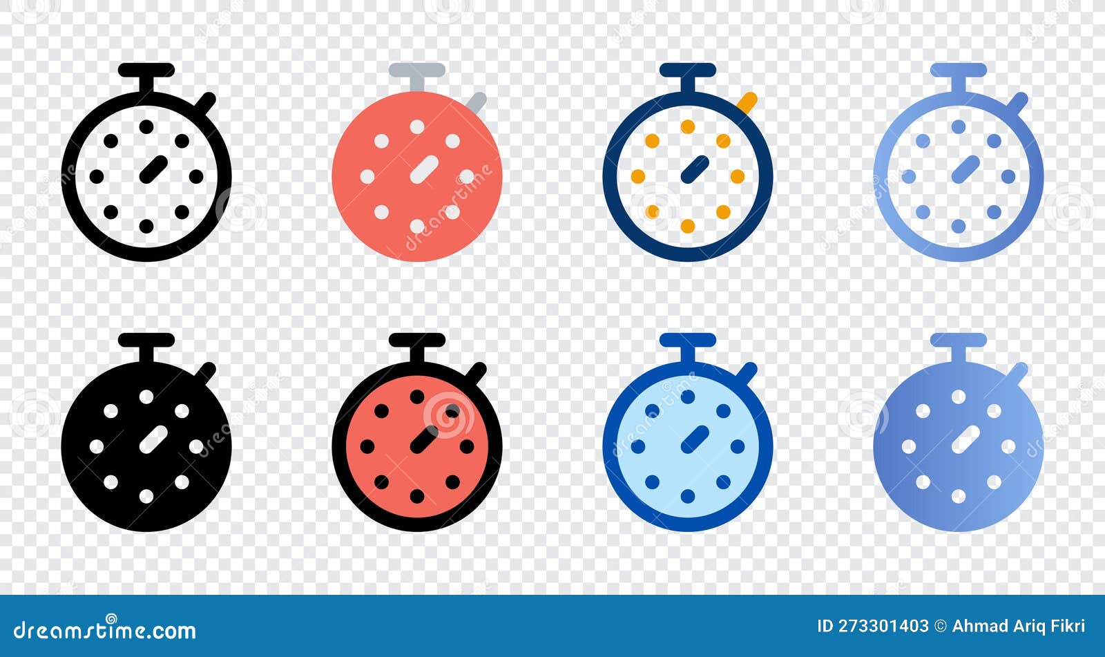 Countdown Icons in Different Style. Countdown Icons. Different Style ...
