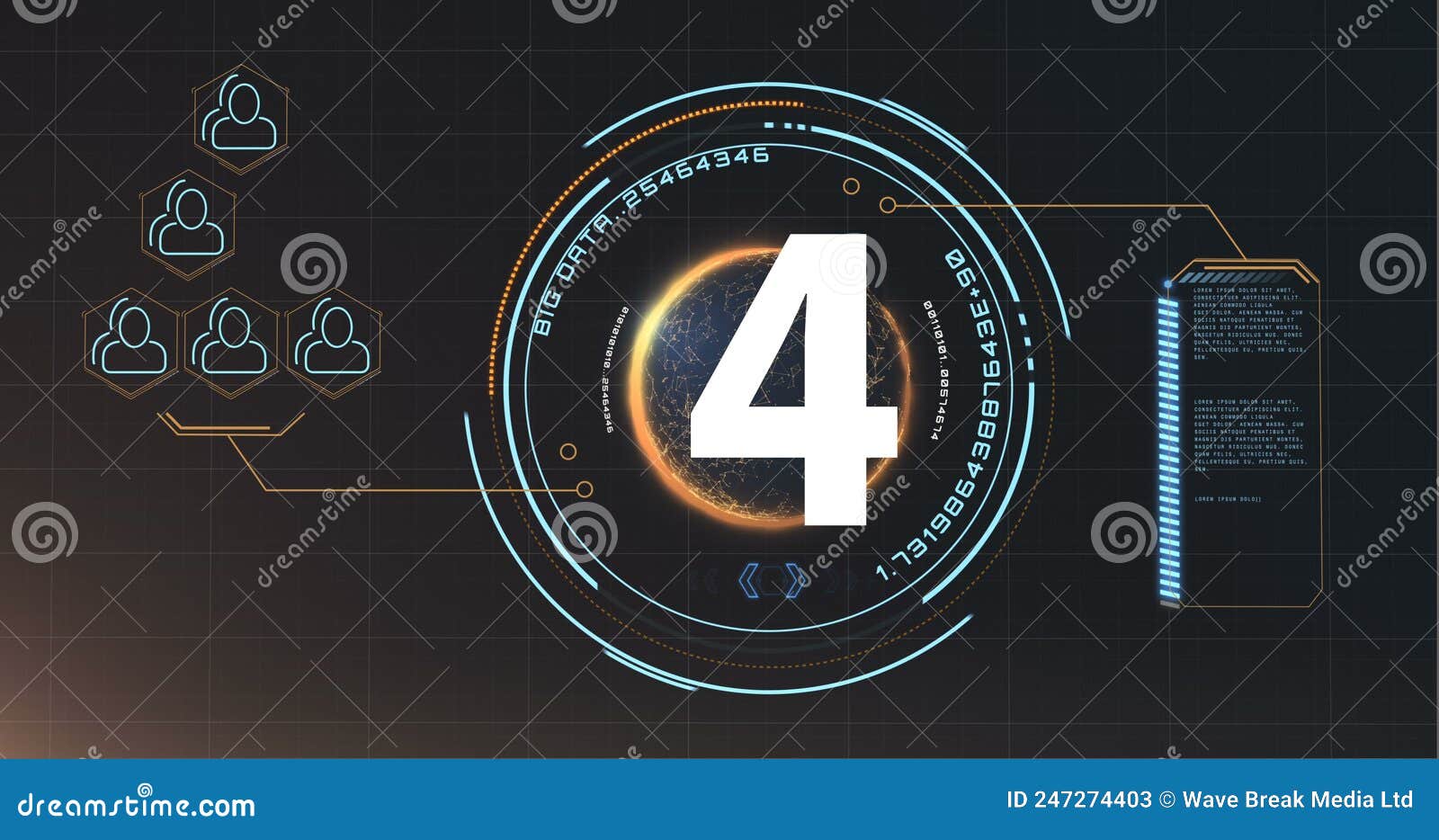 Countdown image 4k stock illustration. Illustration of counting - 247274403
