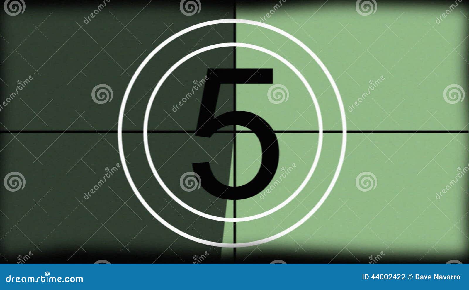 Countdown Leader stock footage. Video of count, countdown - 44002422