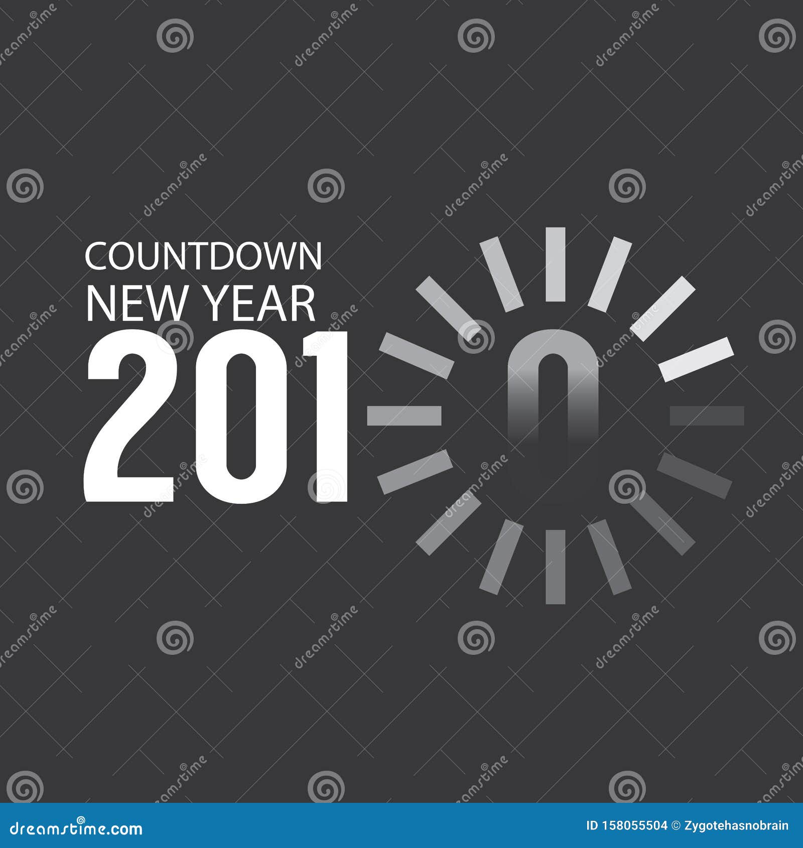 2020 Countdown Loading Vector Stock Vector - Illustration of technology ...