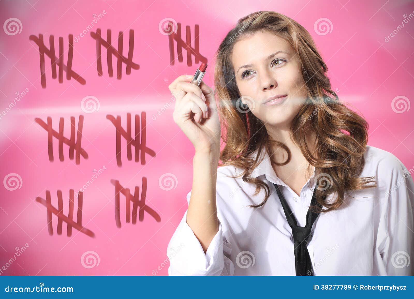 Countdown, Planning, Waiting - Waiting Female. Stock Image - Image of ...