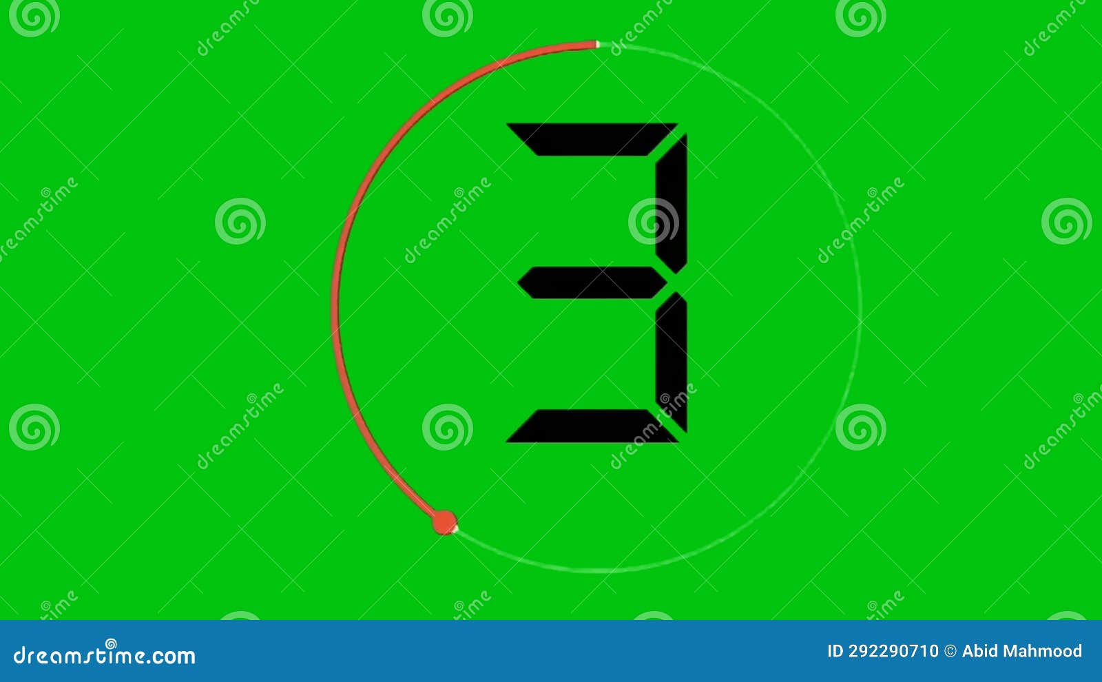 Countdown Premium Quality Green Screen 4k Bacground Stock Footage ...