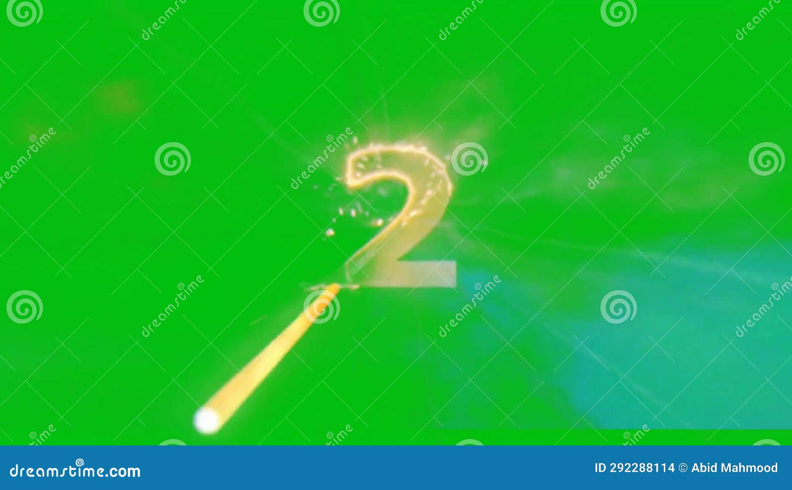 Countdown Premium Quality Green Screen 4k Bacground Stock Footage ...