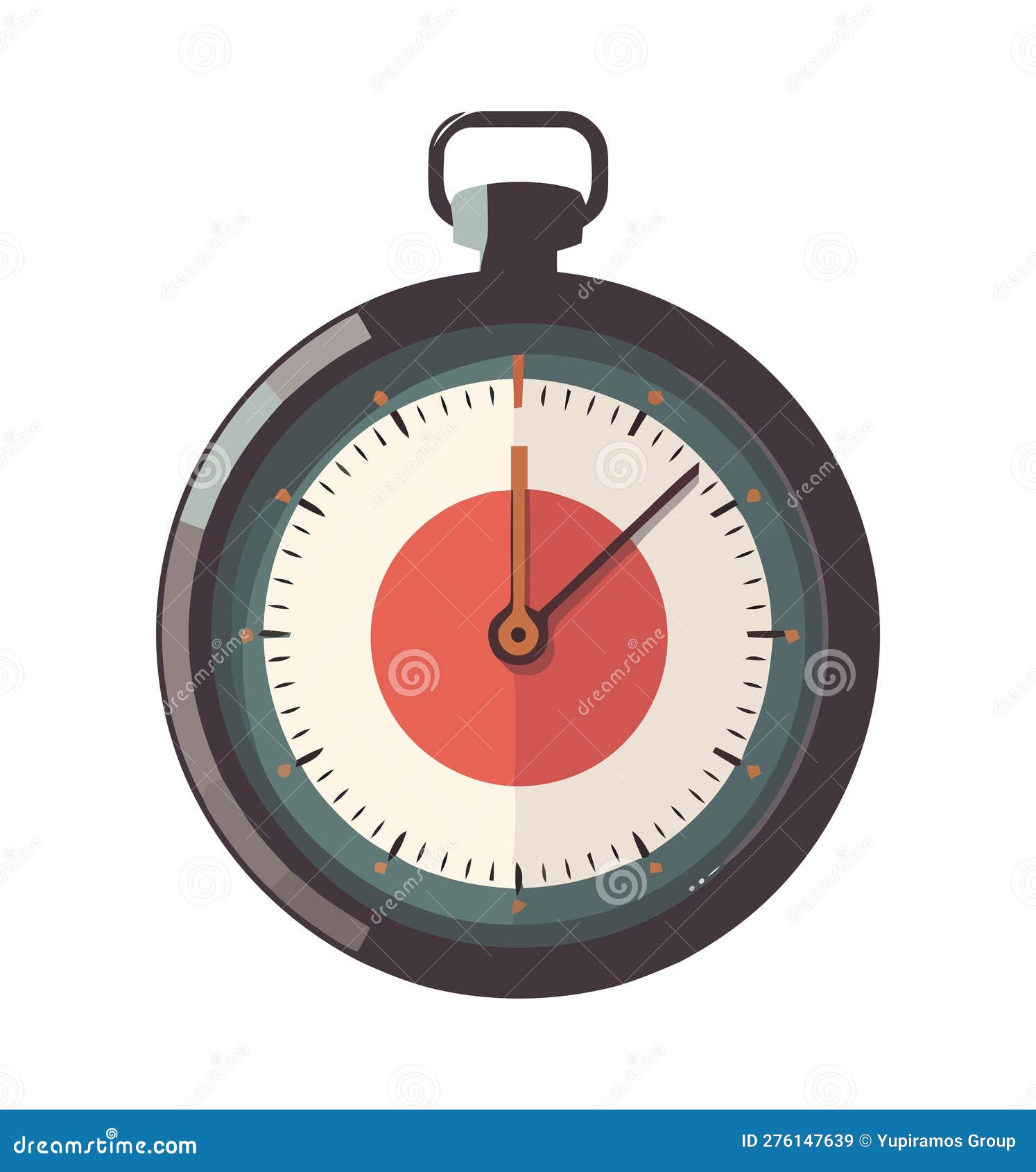 Countdown Symbol on Modern Clock Design Vector Stock Vector ...