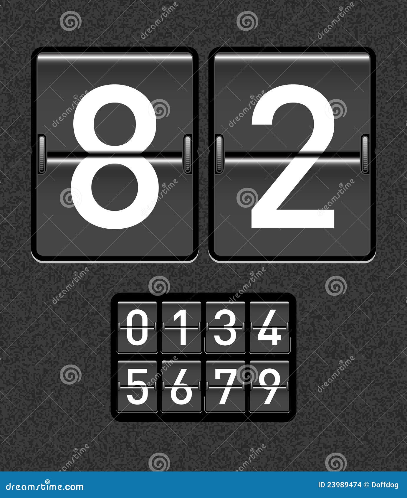 Countdown Timer Cartoon Vector | CartoonDealer.com #22154891