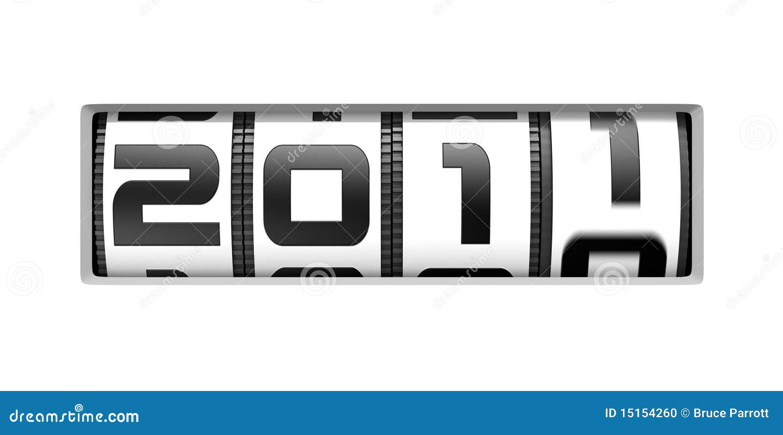 Countdown to 2011 stock illustration. Illustration of midyear - 15154260