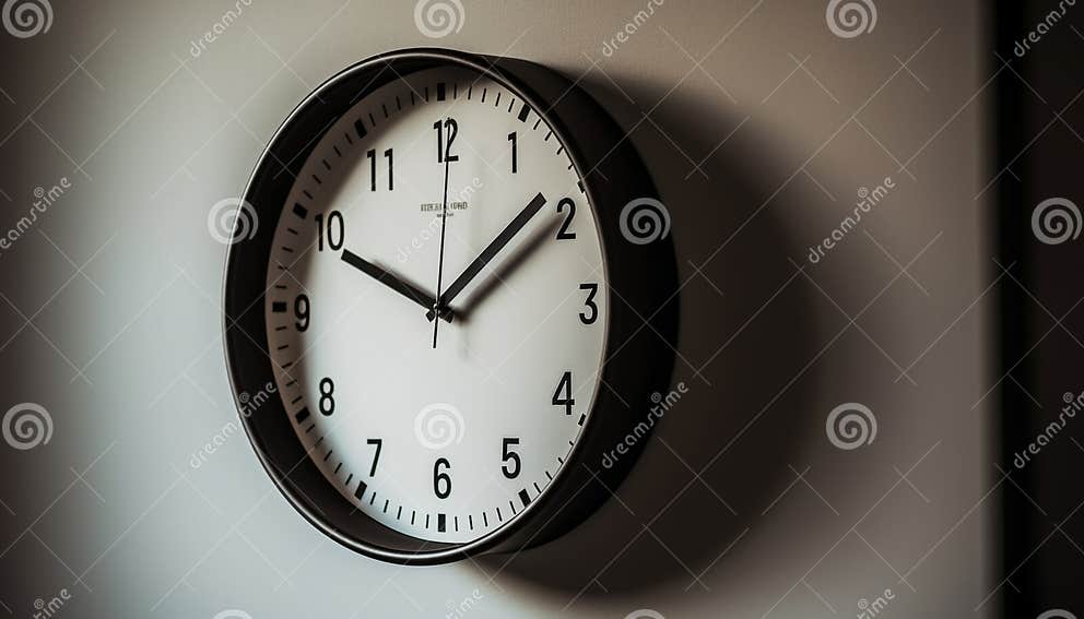 Countdown To Midnight, Urgency Symbolized by Ticking Clock Hands ...