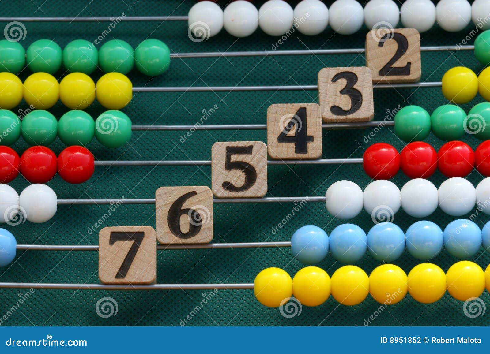 Counter and cube numbers stock photo. Image of equipment - 8951852